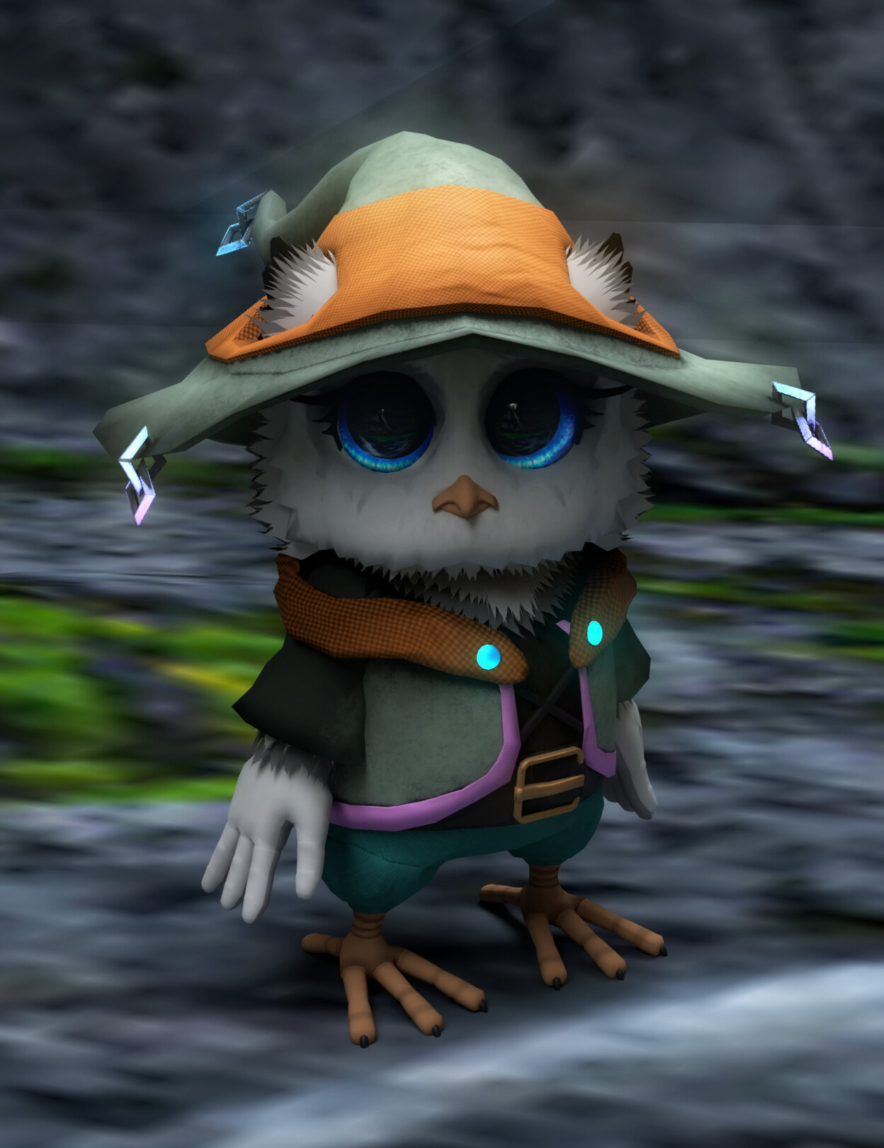 ArtStation - Owl Wizard