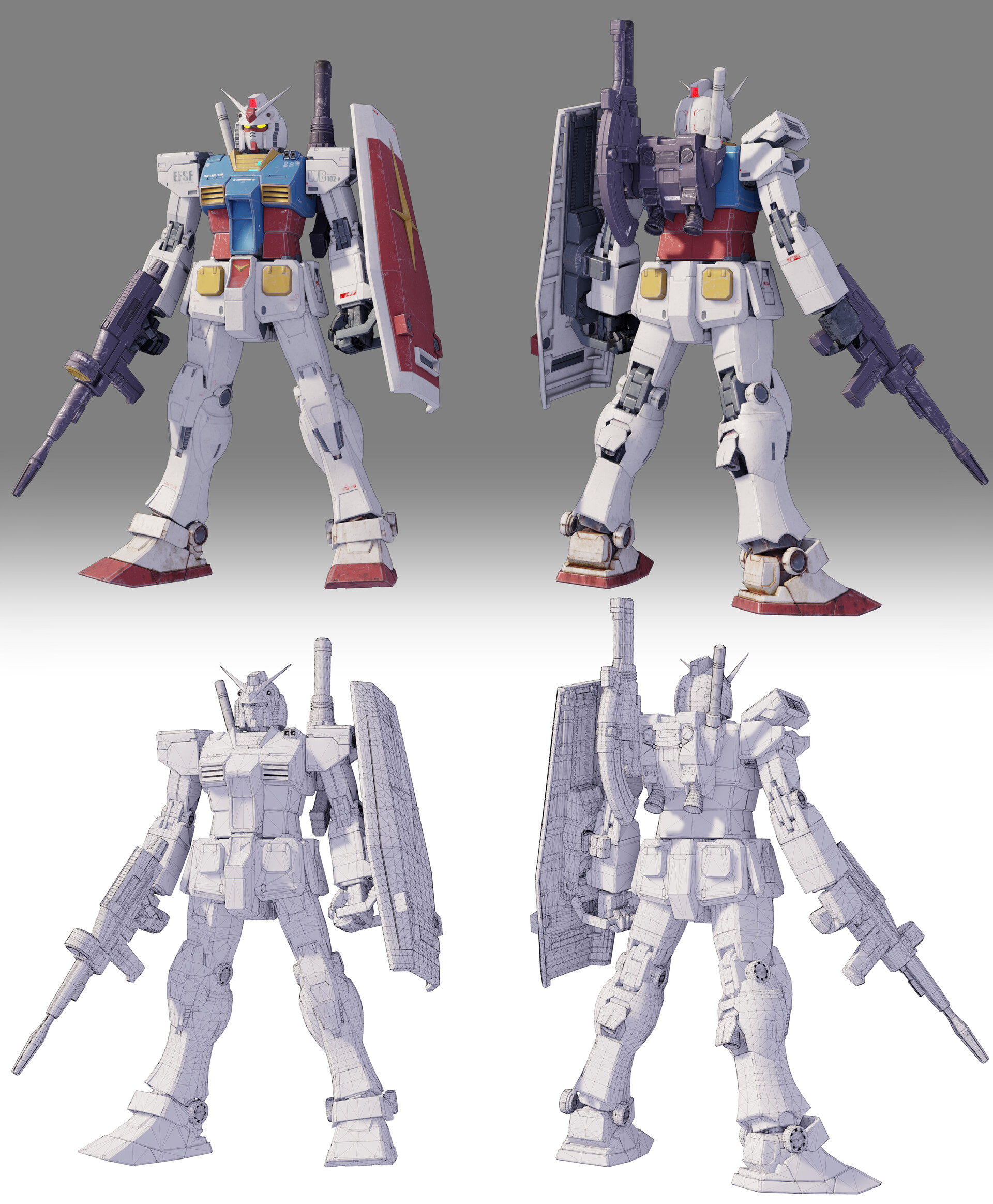 Anthony Nhan - RX-78-02 Gundam (Gundam The Origin)