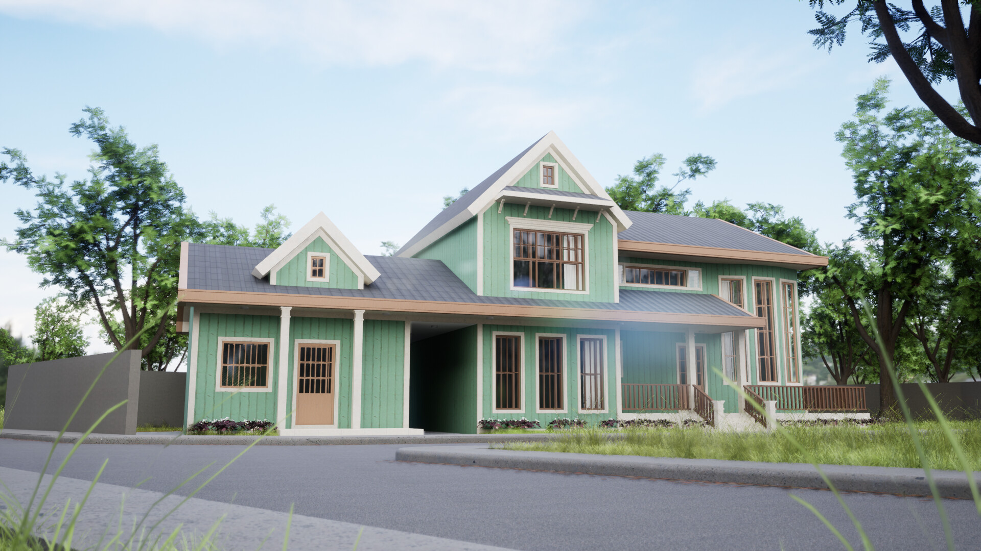 ArtStation - Green House - Unreal Engine 5