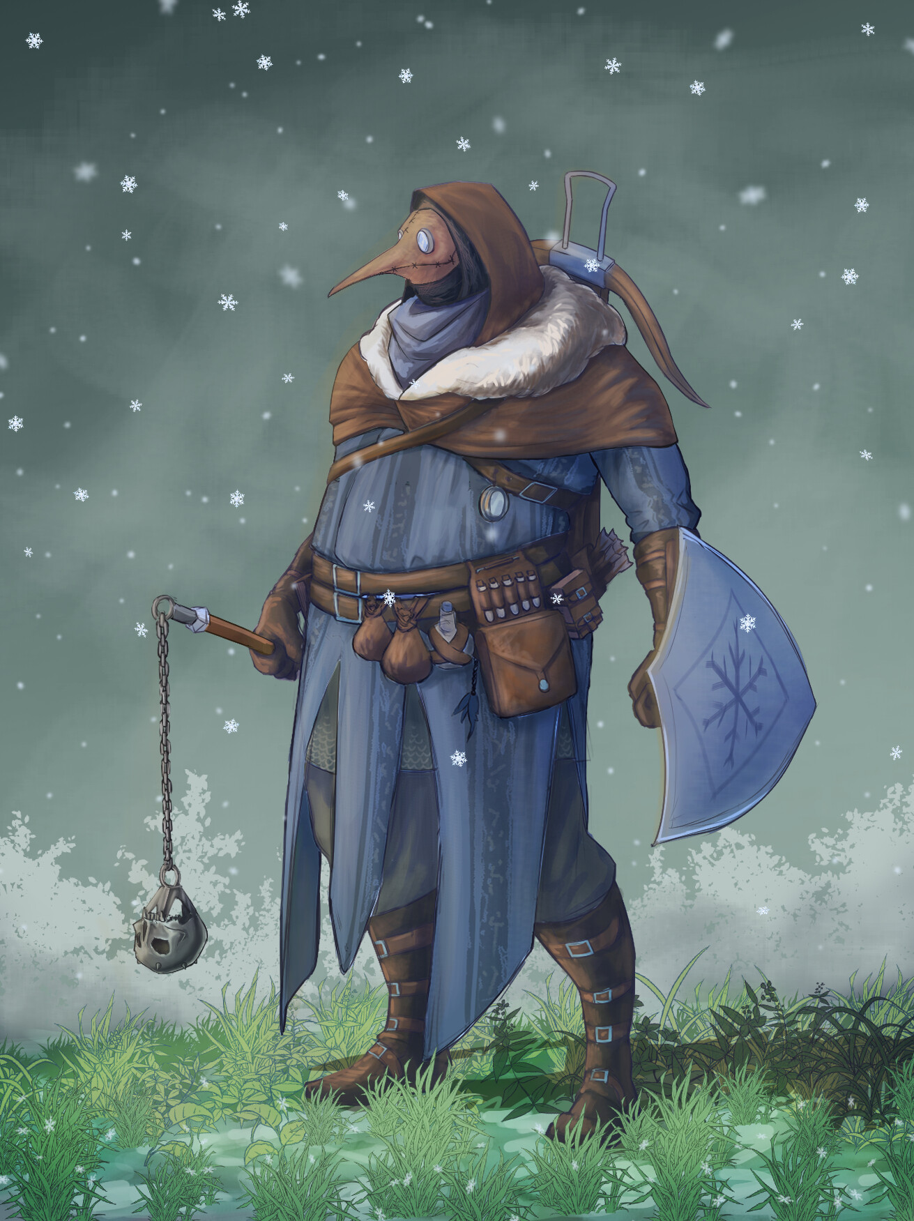 Joseph Rossall - Wren - Character Design