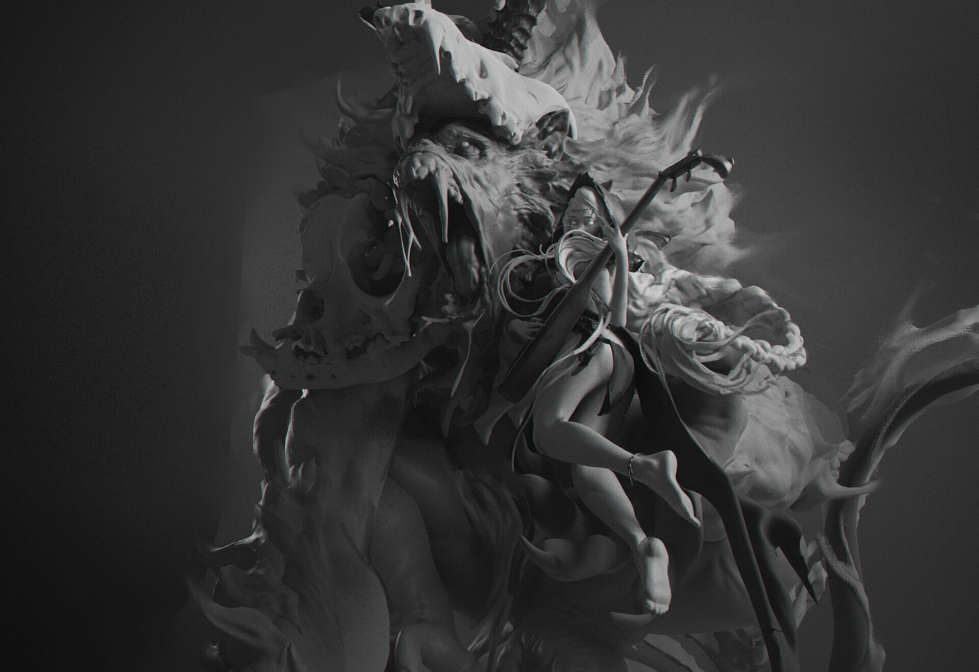 Entei Ryu - Sound of sand statue