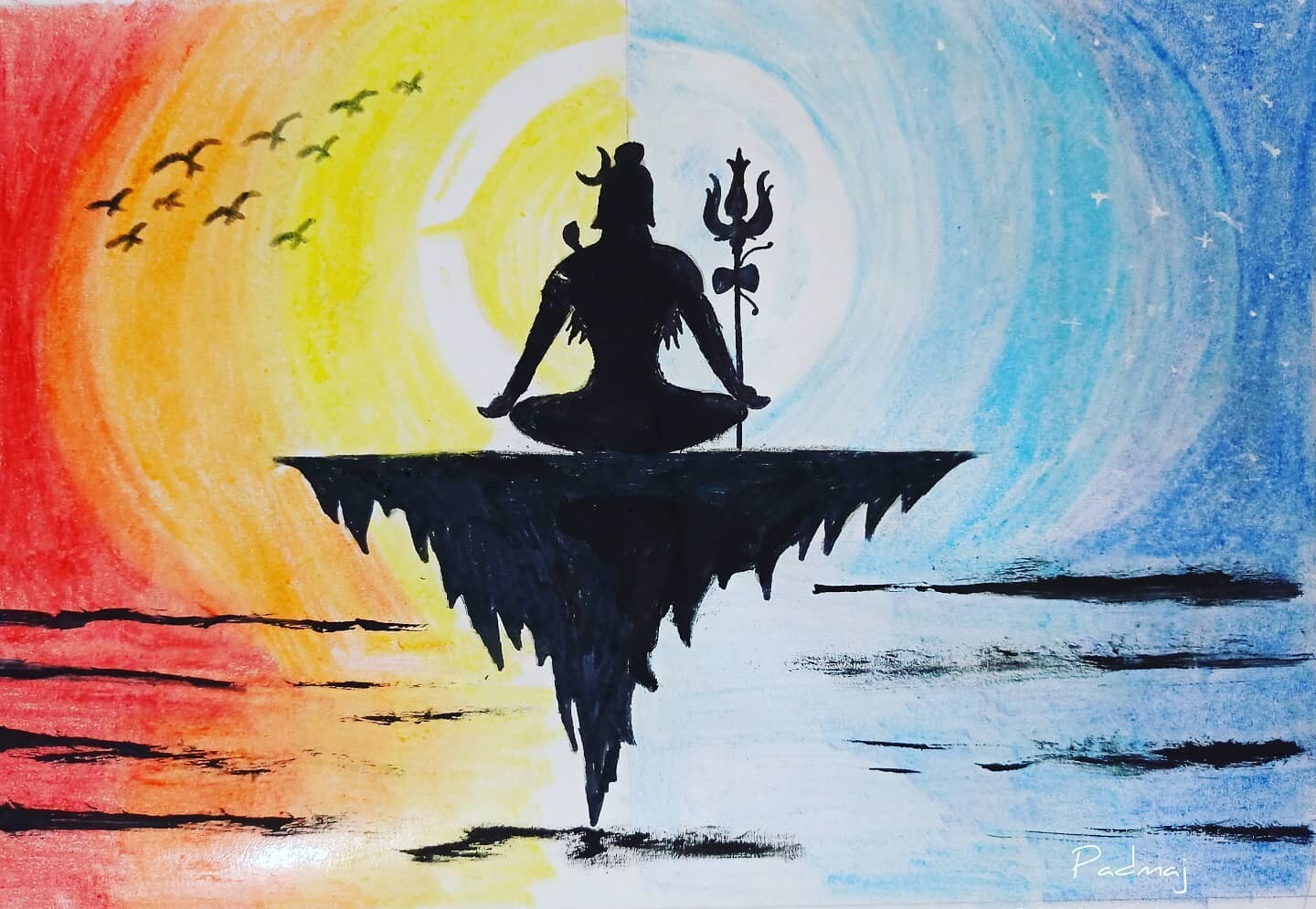 ArtStation - Shiva - The First Yogi