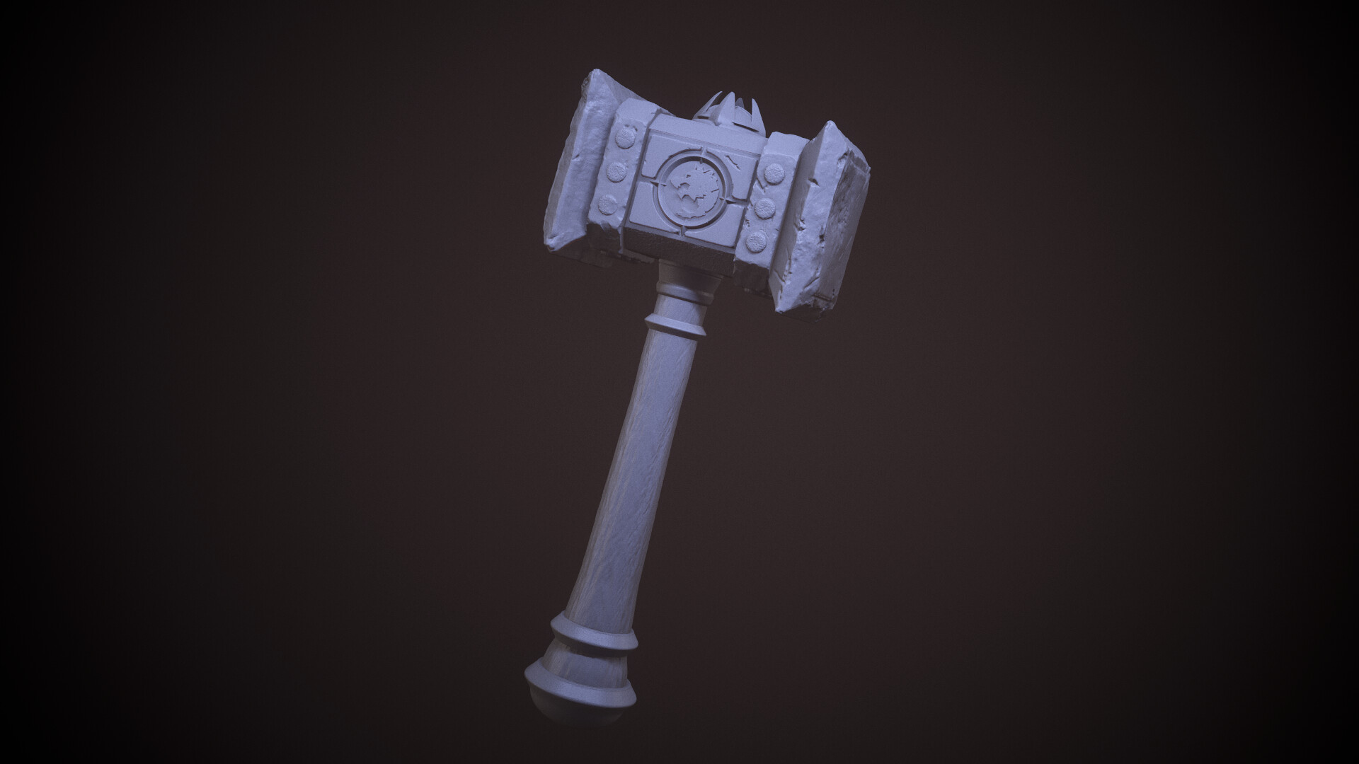 ArtStation - Doomhammer Warcraft 3d print
