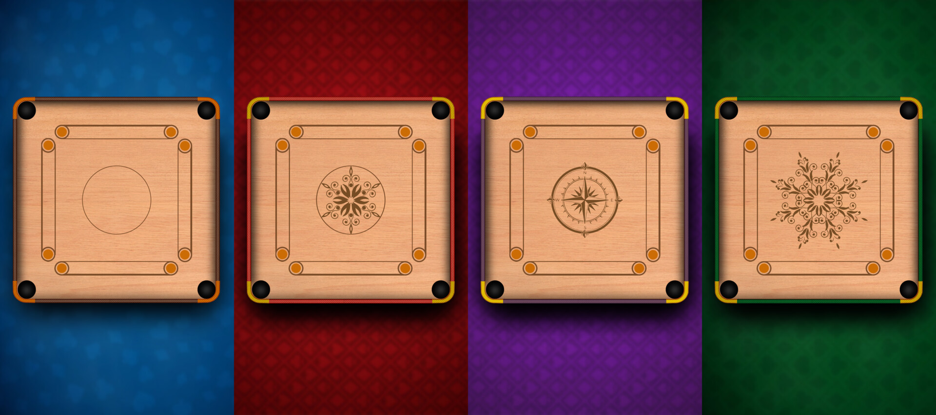 ArtStation - Carrom Board Design