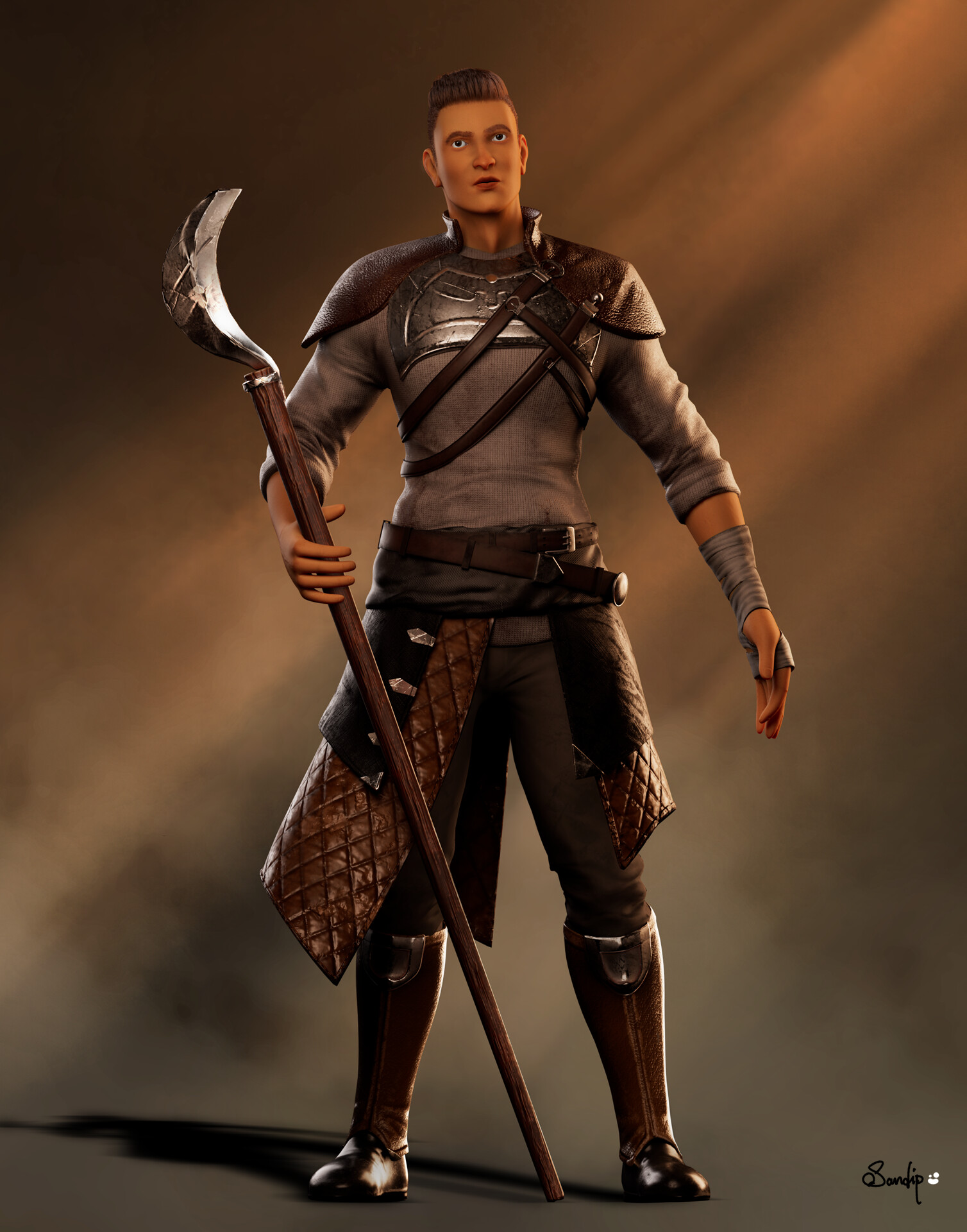 ArtStation - Fantasy Character The Lim