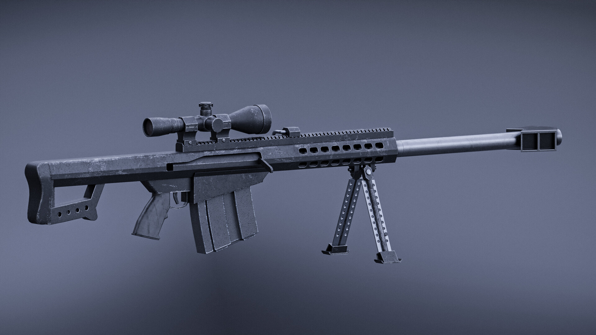 ArtStation - Barret M82