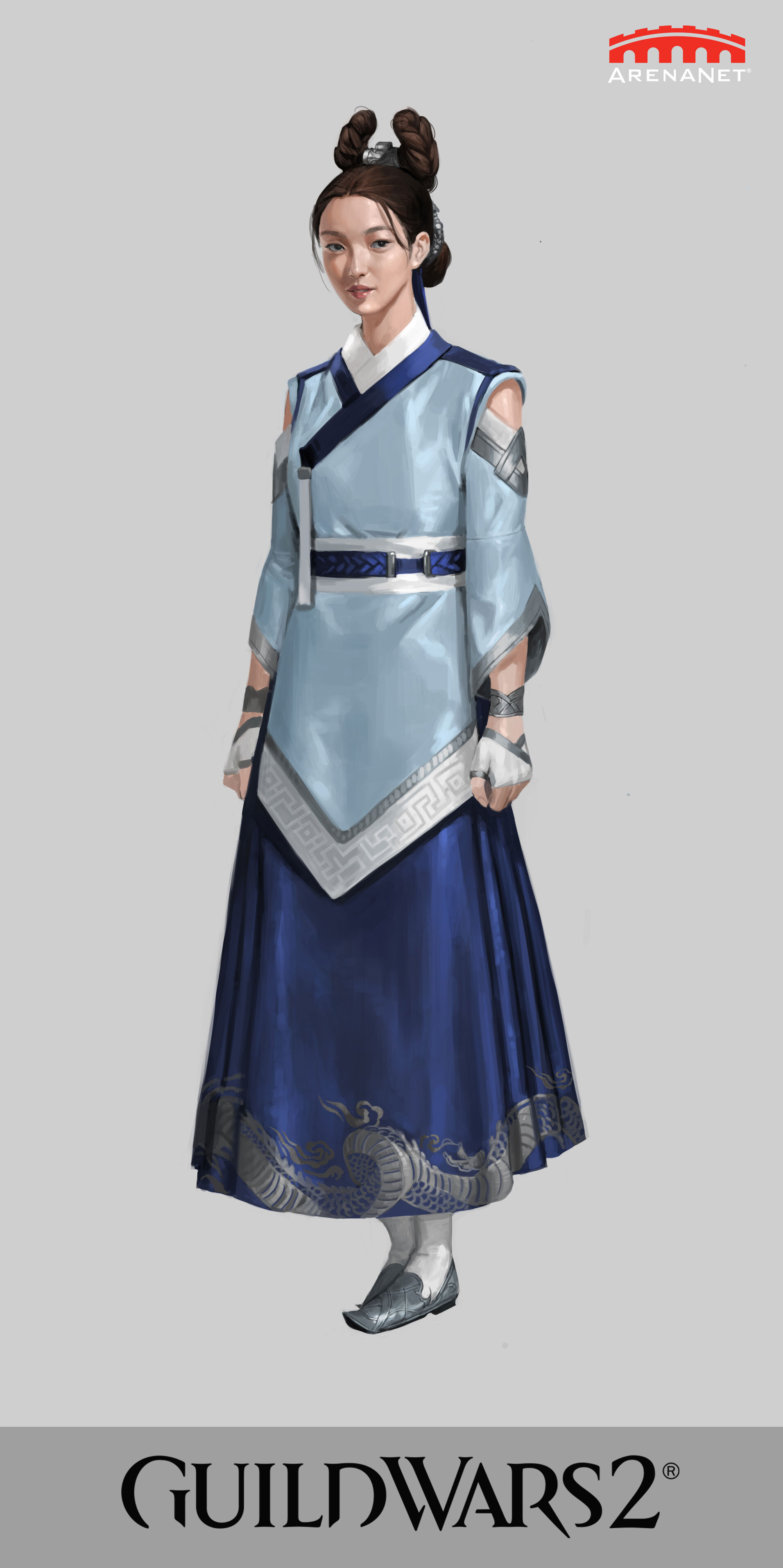 DAZE - GuildWars2 character concept art