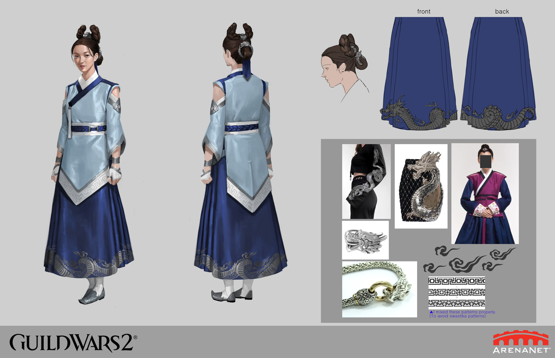 DAZE - GuildWars2 character concept art