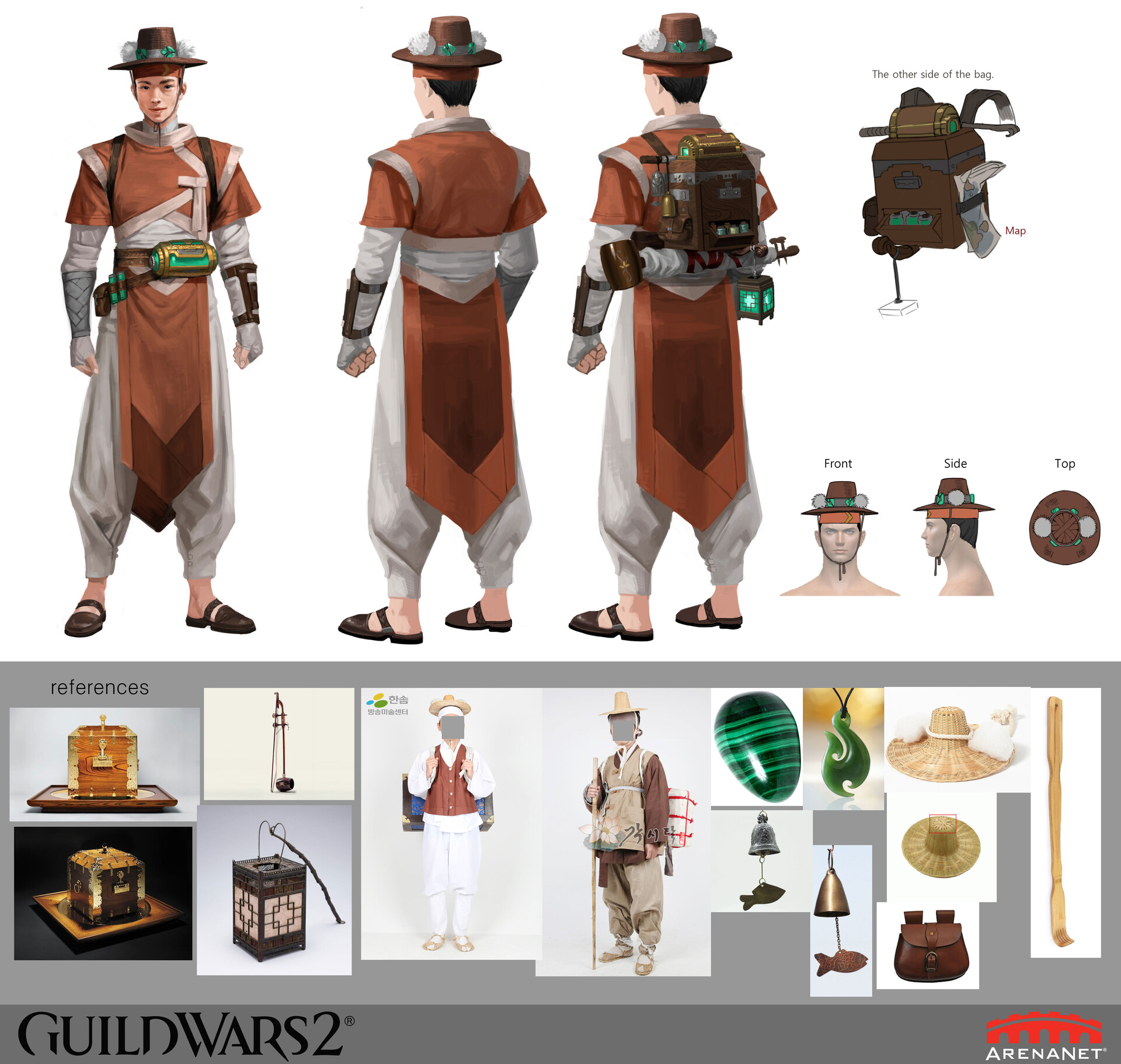 DAZE - GuildWars2 character concept art