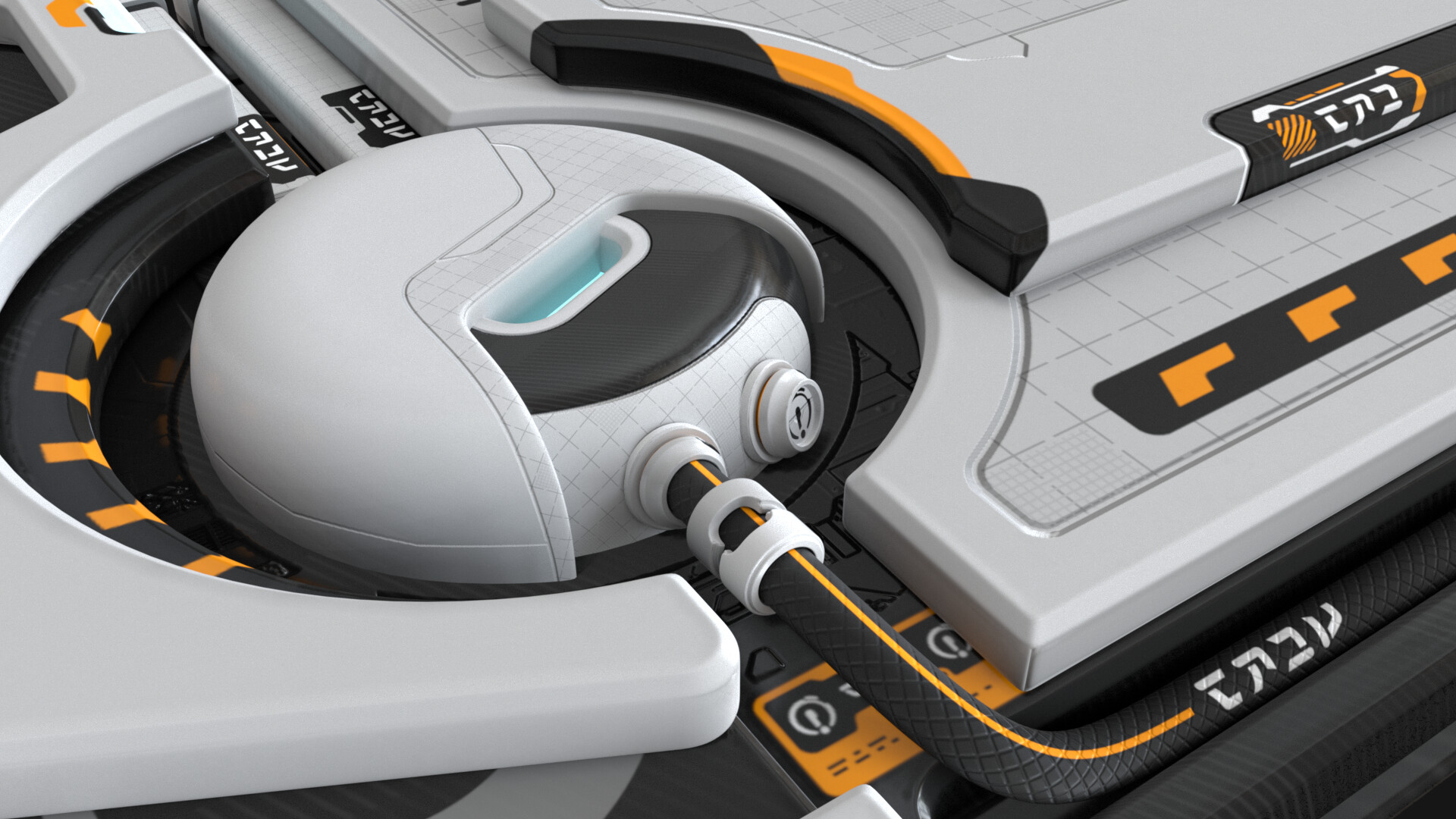 ArtStation - Sci-Fi Decals Volume 1: Warning Signs