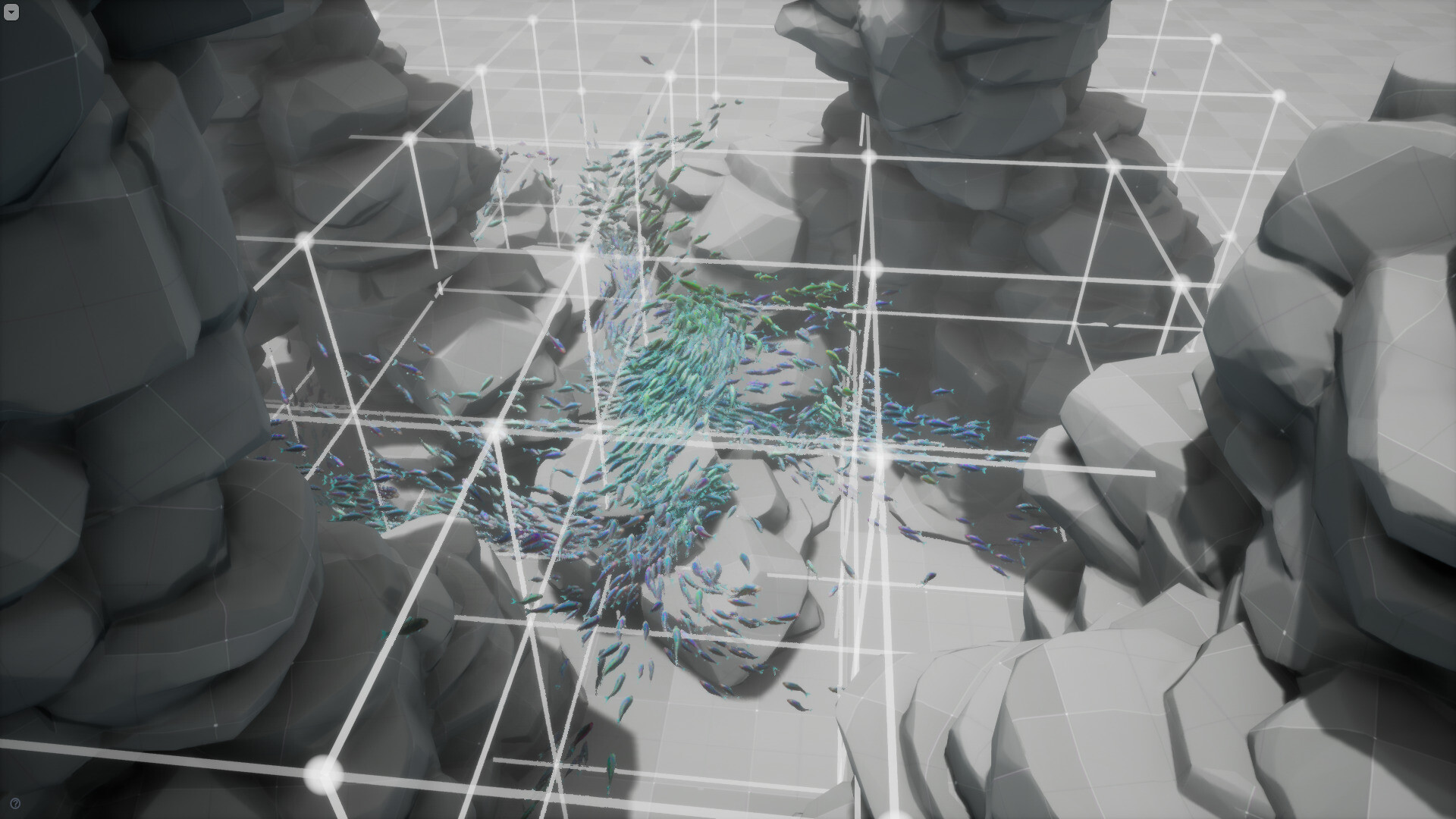 Ghislain GIRARDOT - Unreal Engine Niagara Particle System - Boids