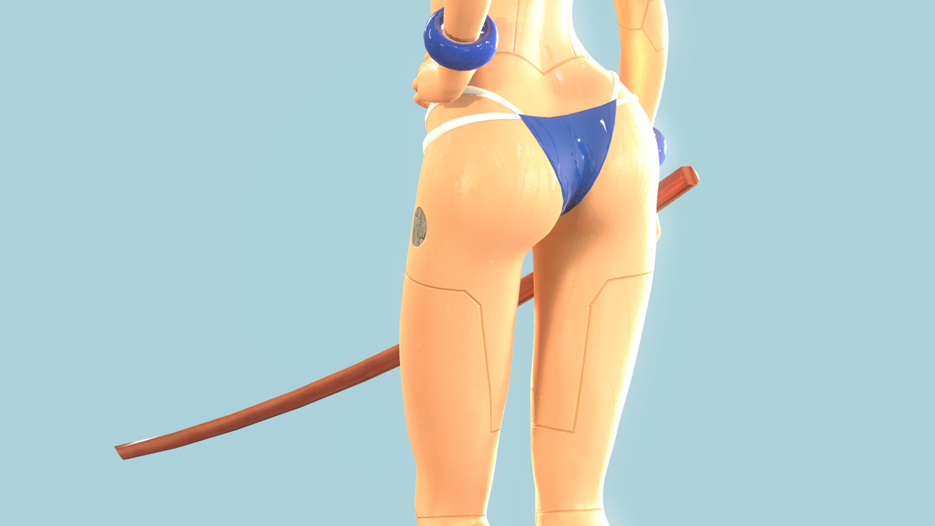 mega man layer bikini