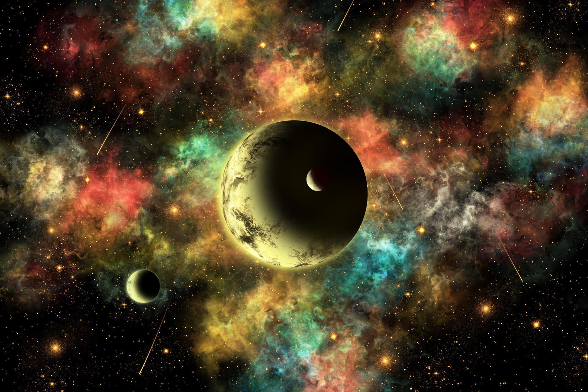 ArtStation - Wonders of The Universe - Tau Vadcania Planet and ...