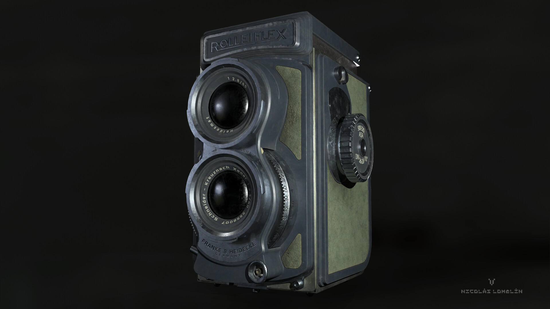 ArtStation - Rolleiflex Camera