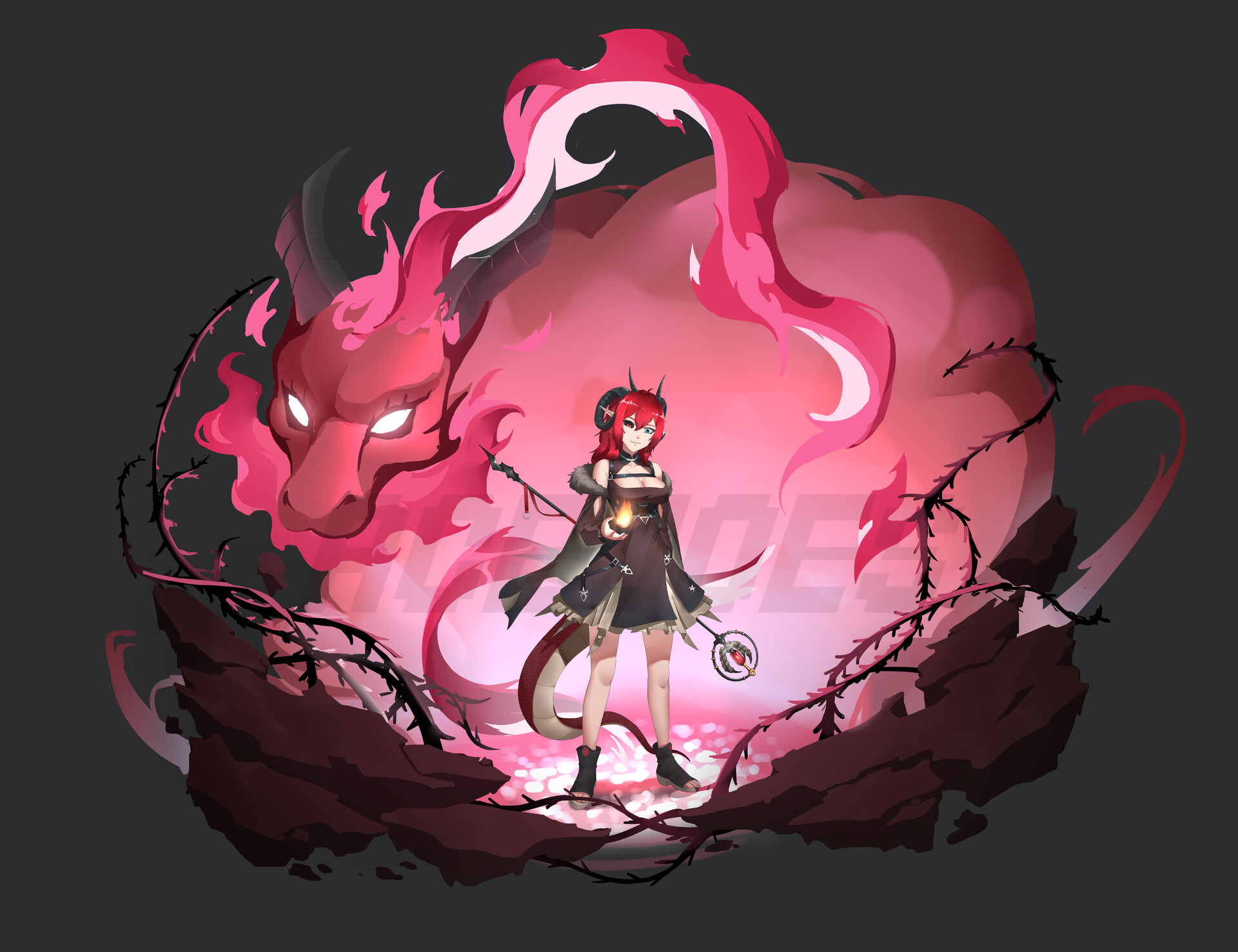 ArtStation - Lockshire | Arknights OC