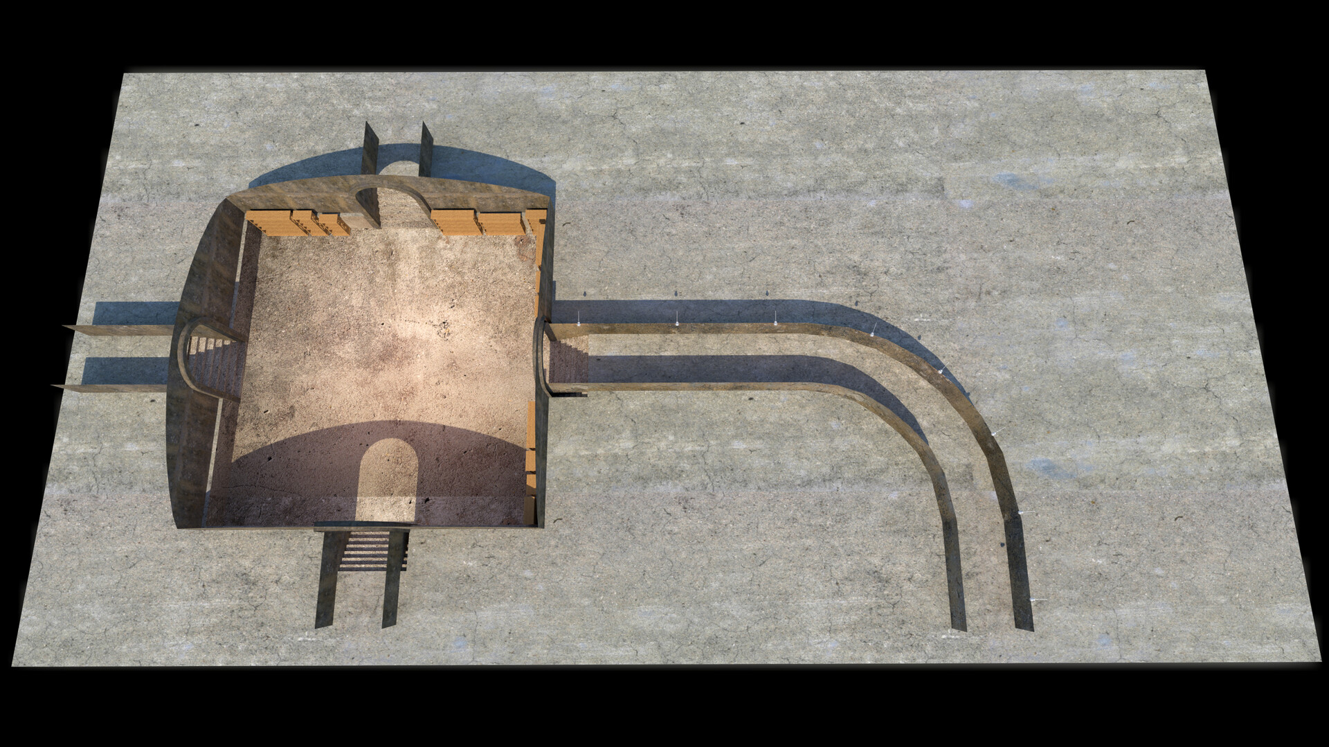 ArtStation - Tunnel set design