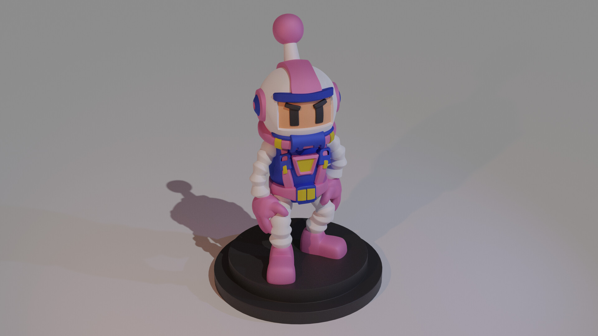 ArtStation - Bomberman Millitary style