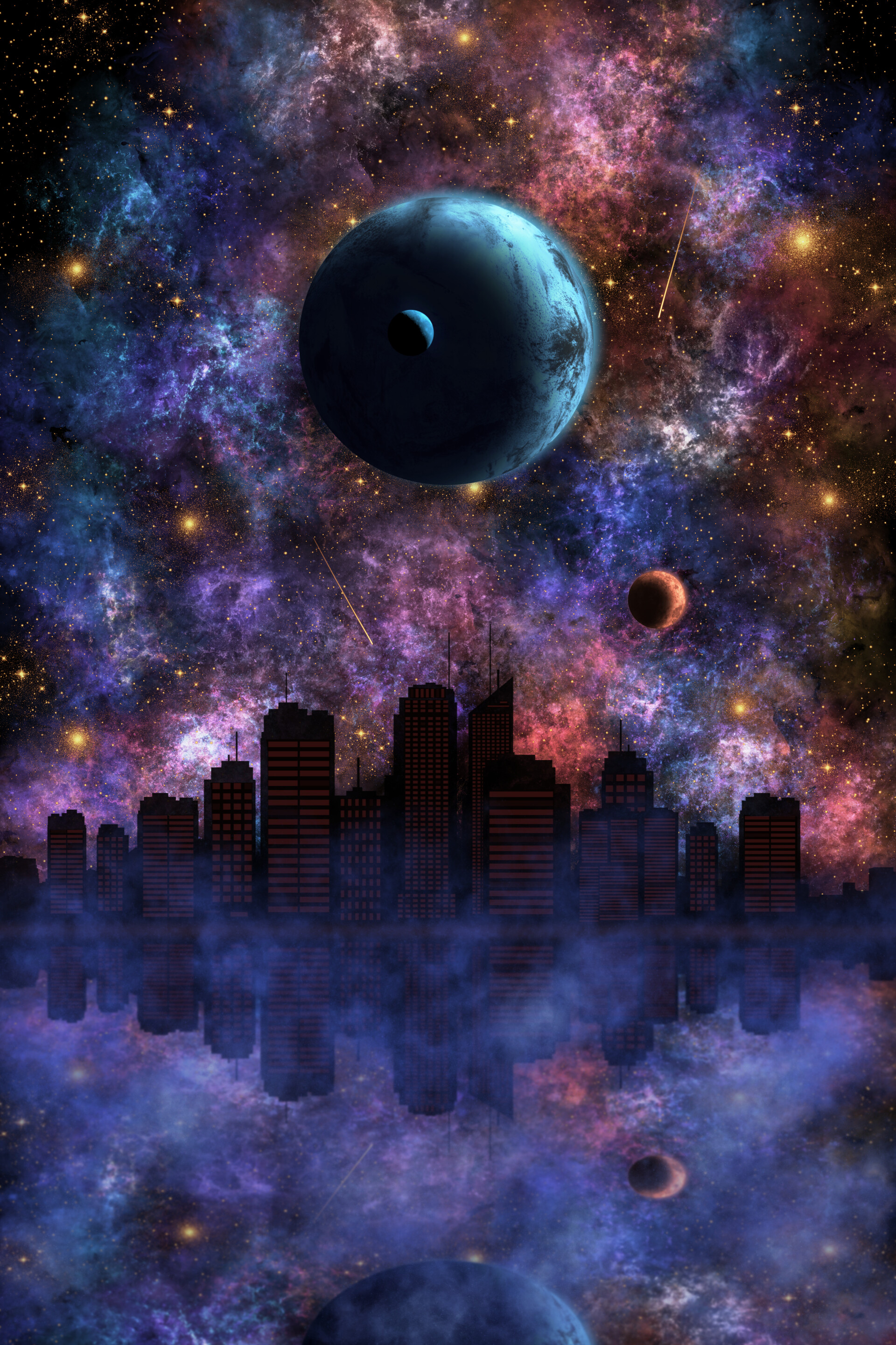 ArtStation - Dreamlike Starscapes - Arcerebus Nebula