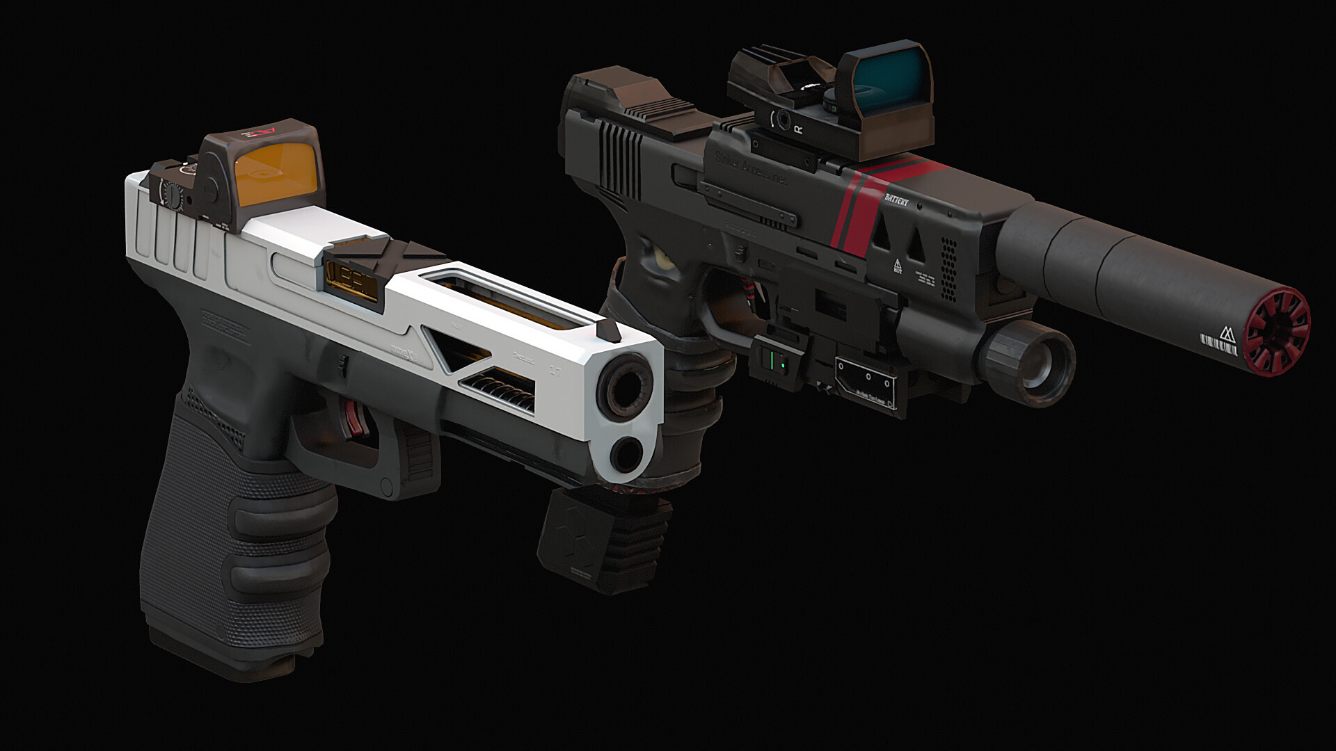 ArtStation - Sci Fi Glock