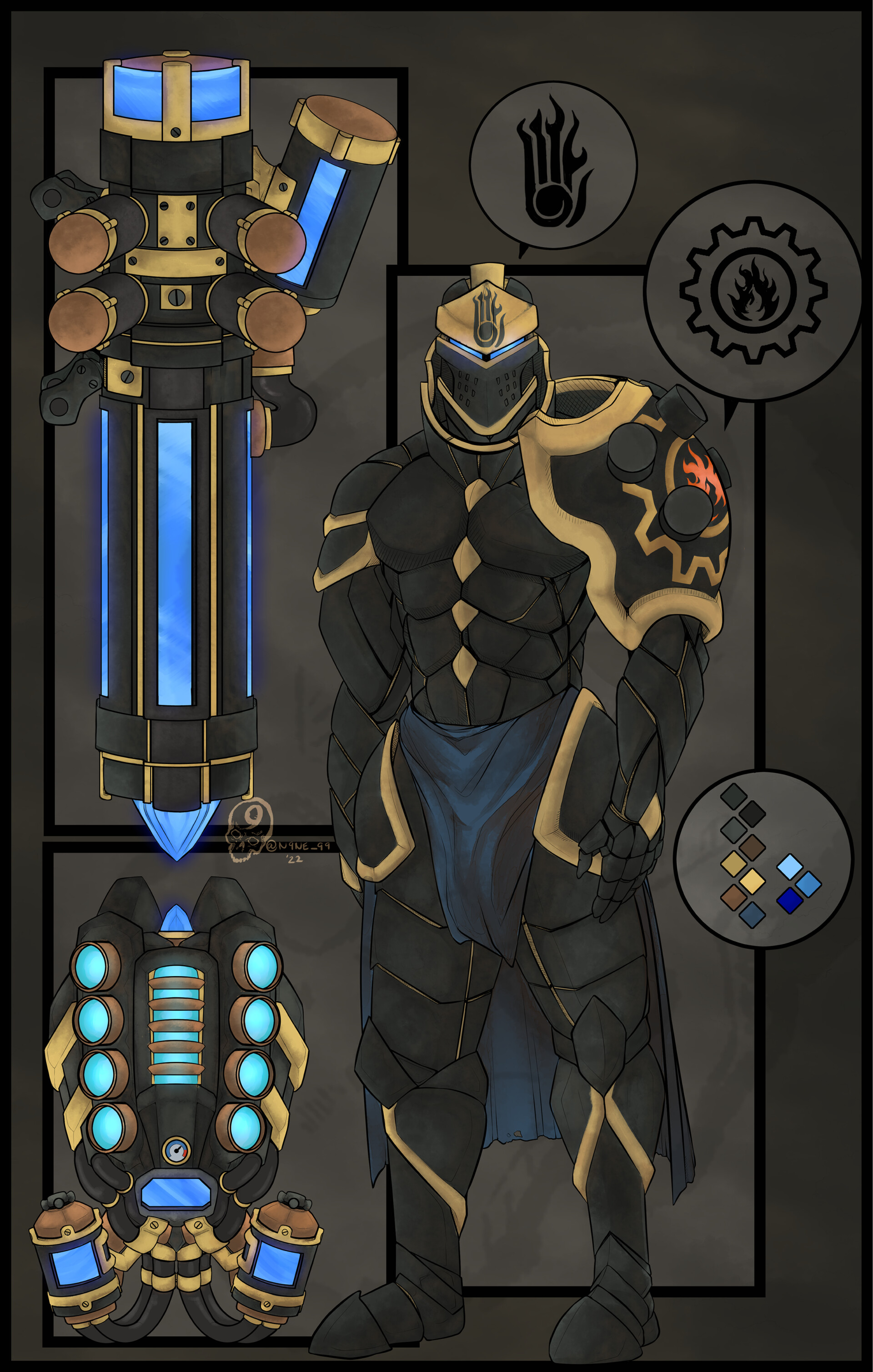 ArtStation - Warforged Commission