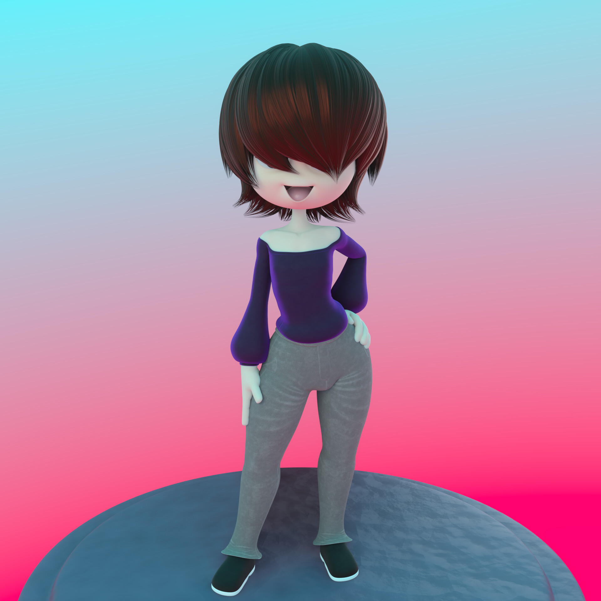 ArtStation - 3D Commission - Mike