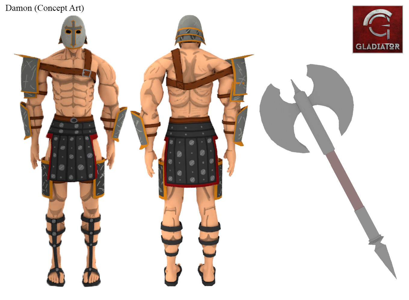 ArtStation - Damon / Archaic Phantasm Gladiator