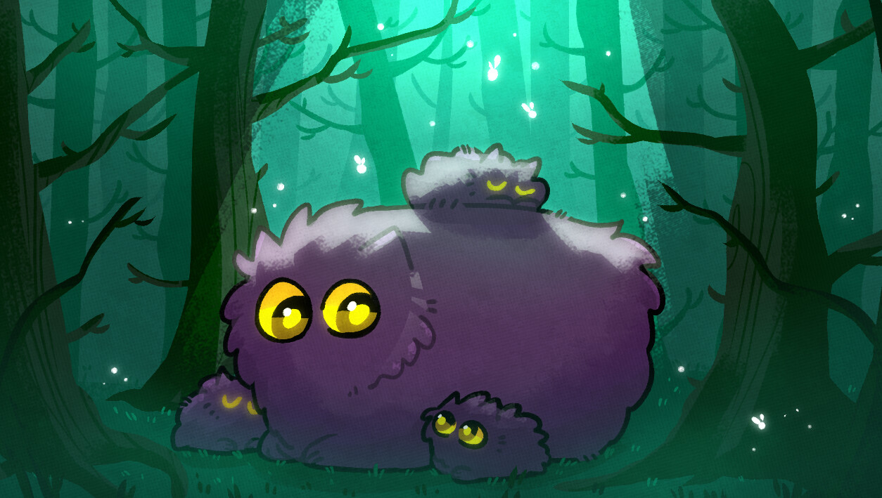 ArtStation - a gunch and her gunchlings