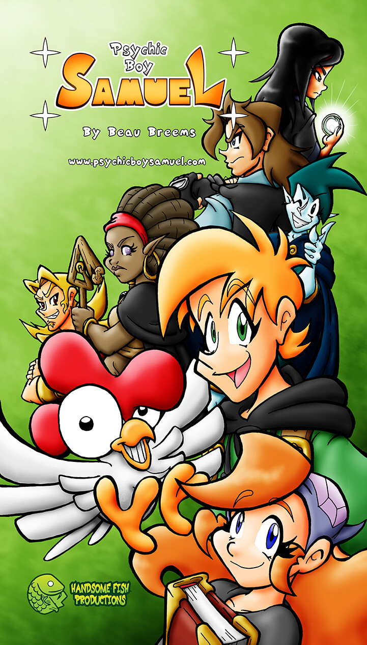 ArtStation - Psychic Boy Samuel Banner