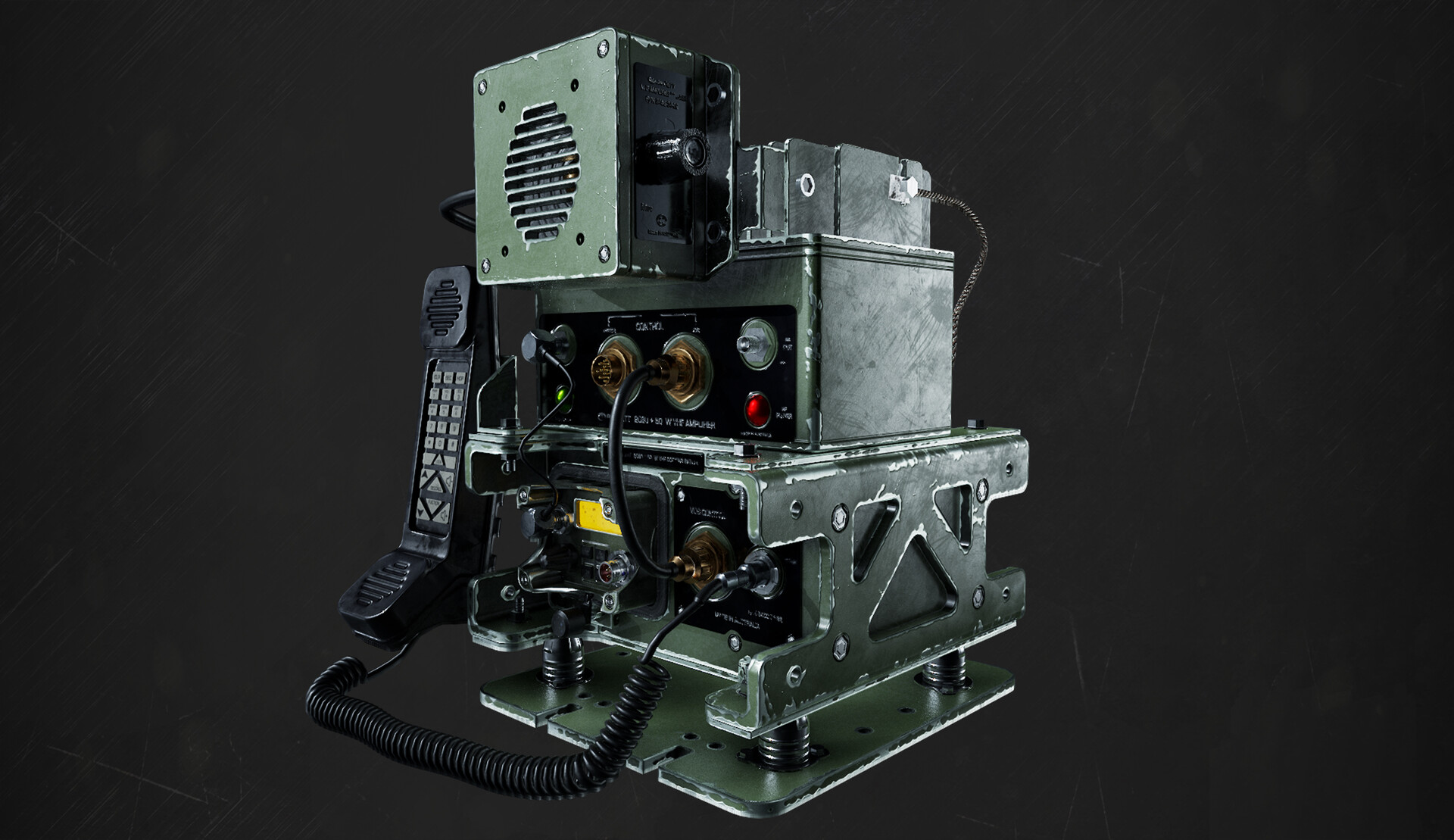 ArtStation - Barrett PRC-2082 + 50 W VHF Mobile package