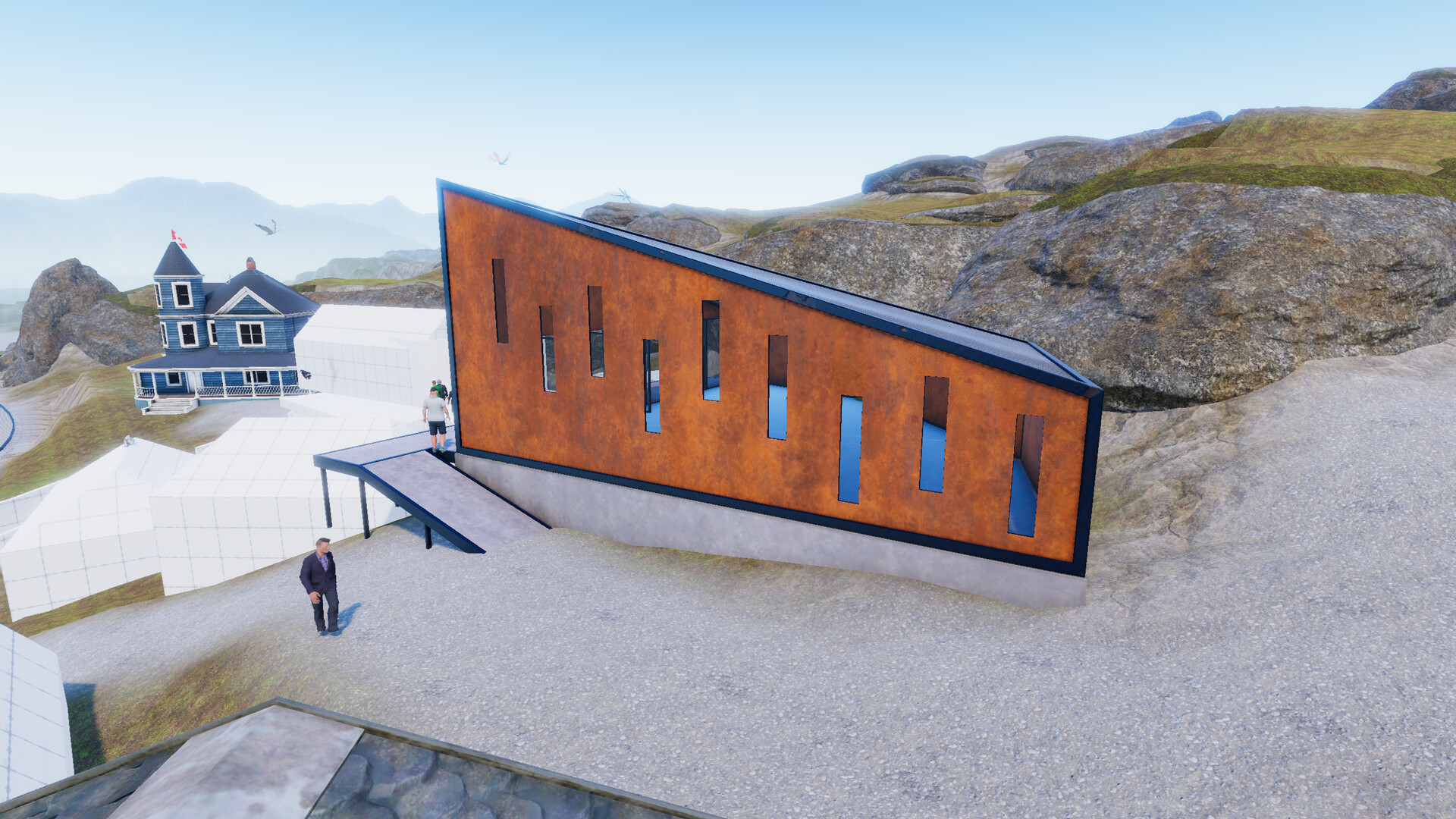 ArtStation - Visitor Information Centre