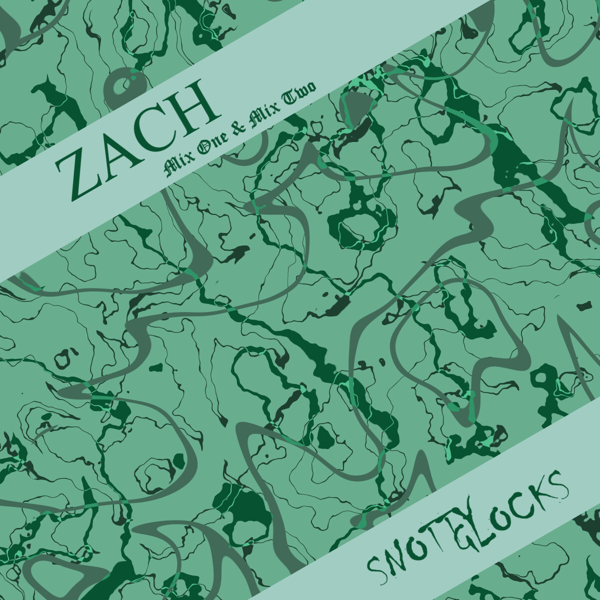 ArtStation - "Zach, Mix One & Mix Two" - Song Artwork