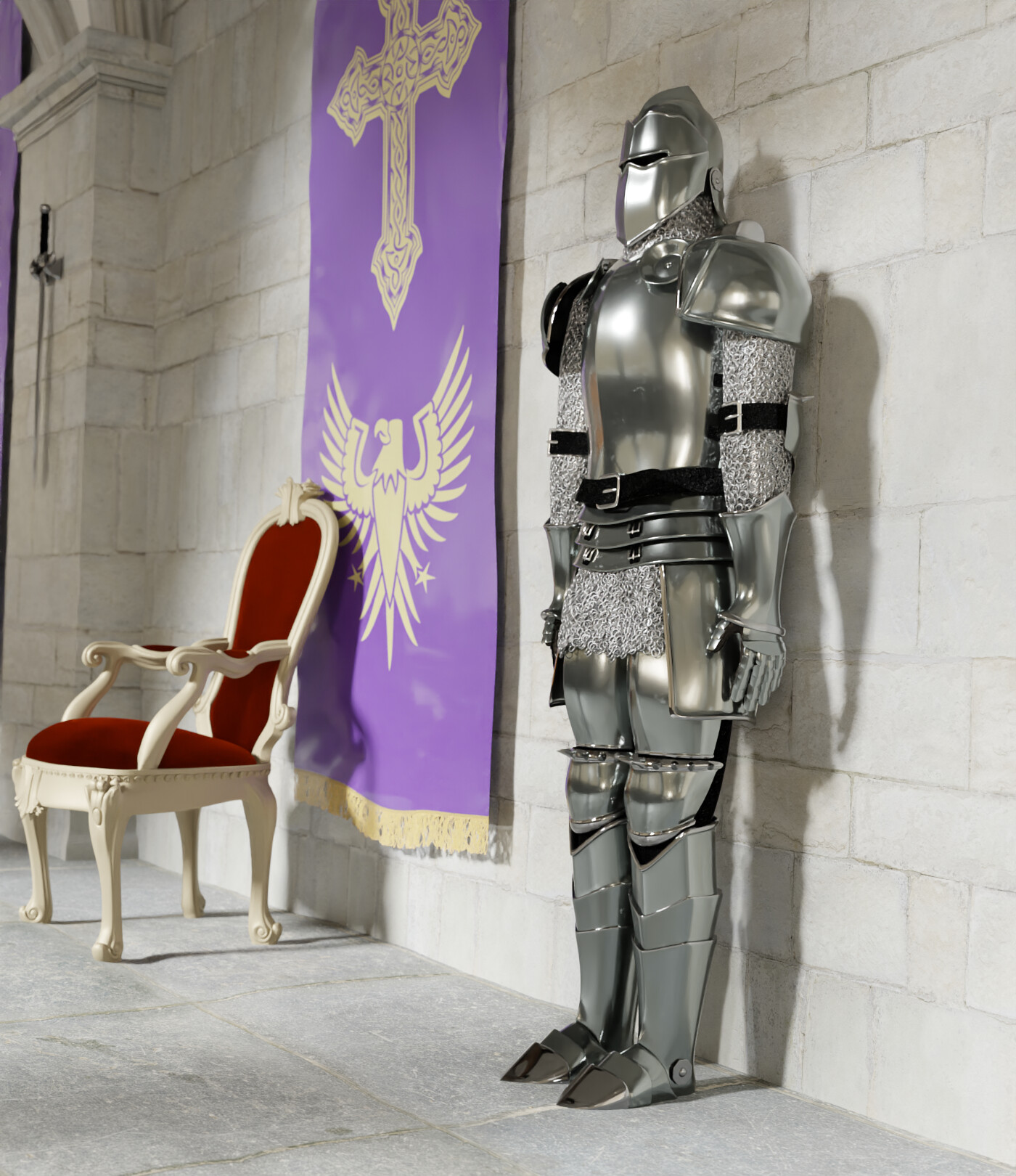 ArtStation - Knight's armor