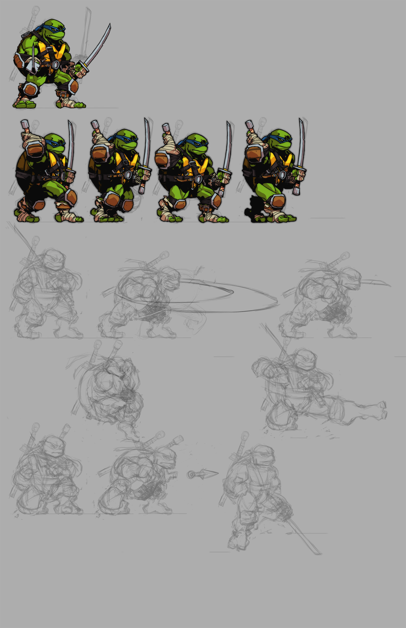ArtStation - Leonardo Sprites