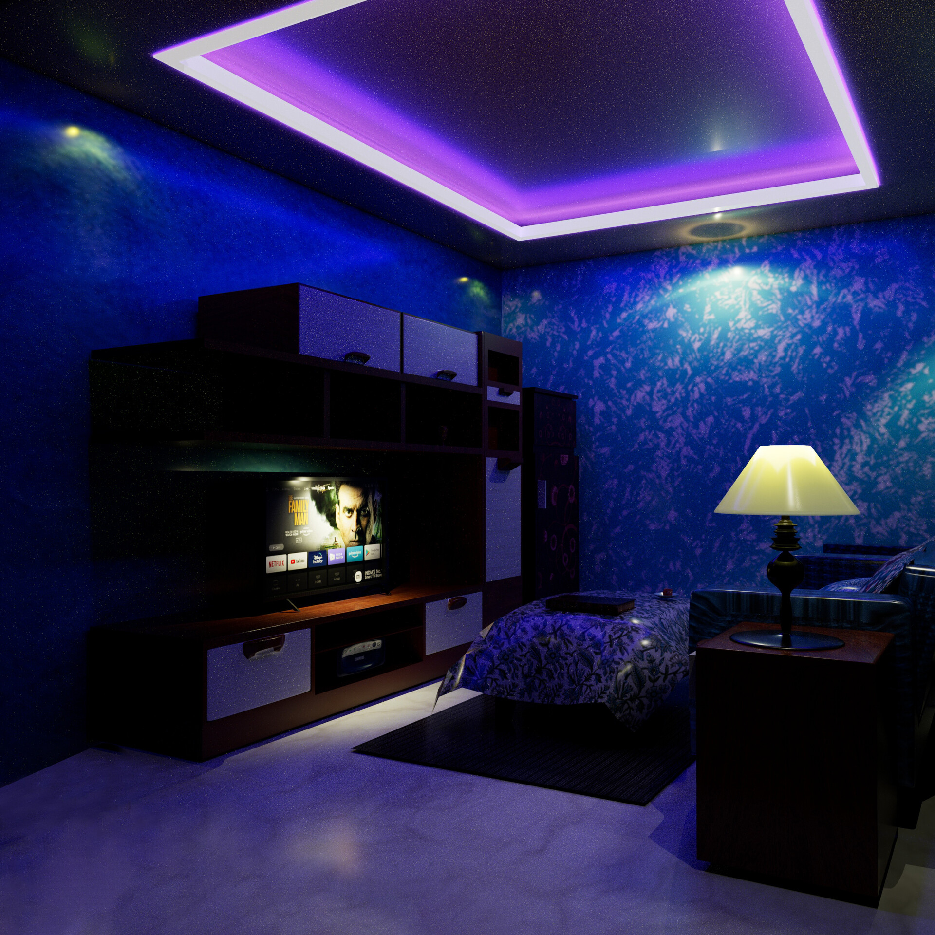 ArtStation - interior modeling and texturing