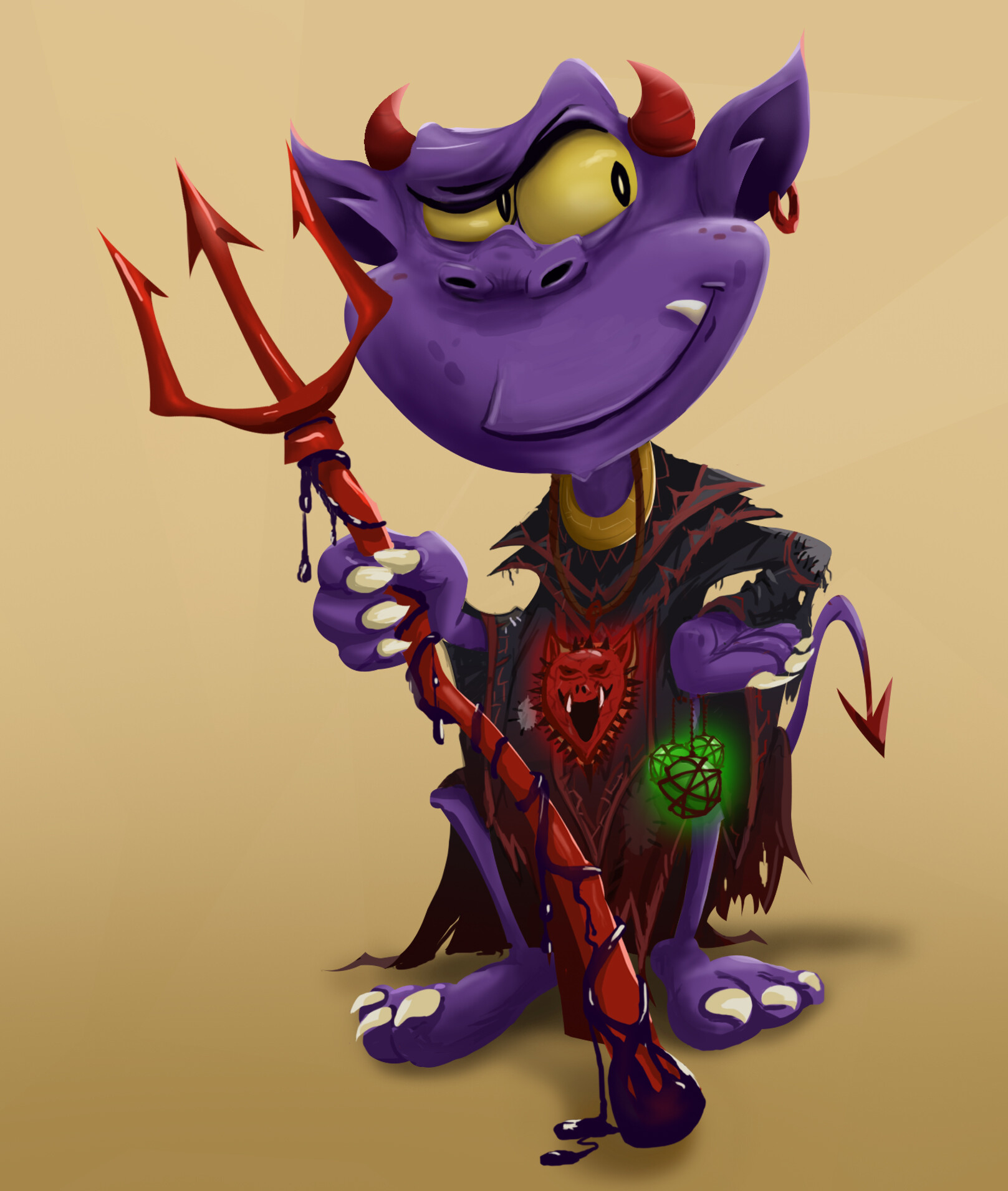 ArtStation - clumsy child of devil