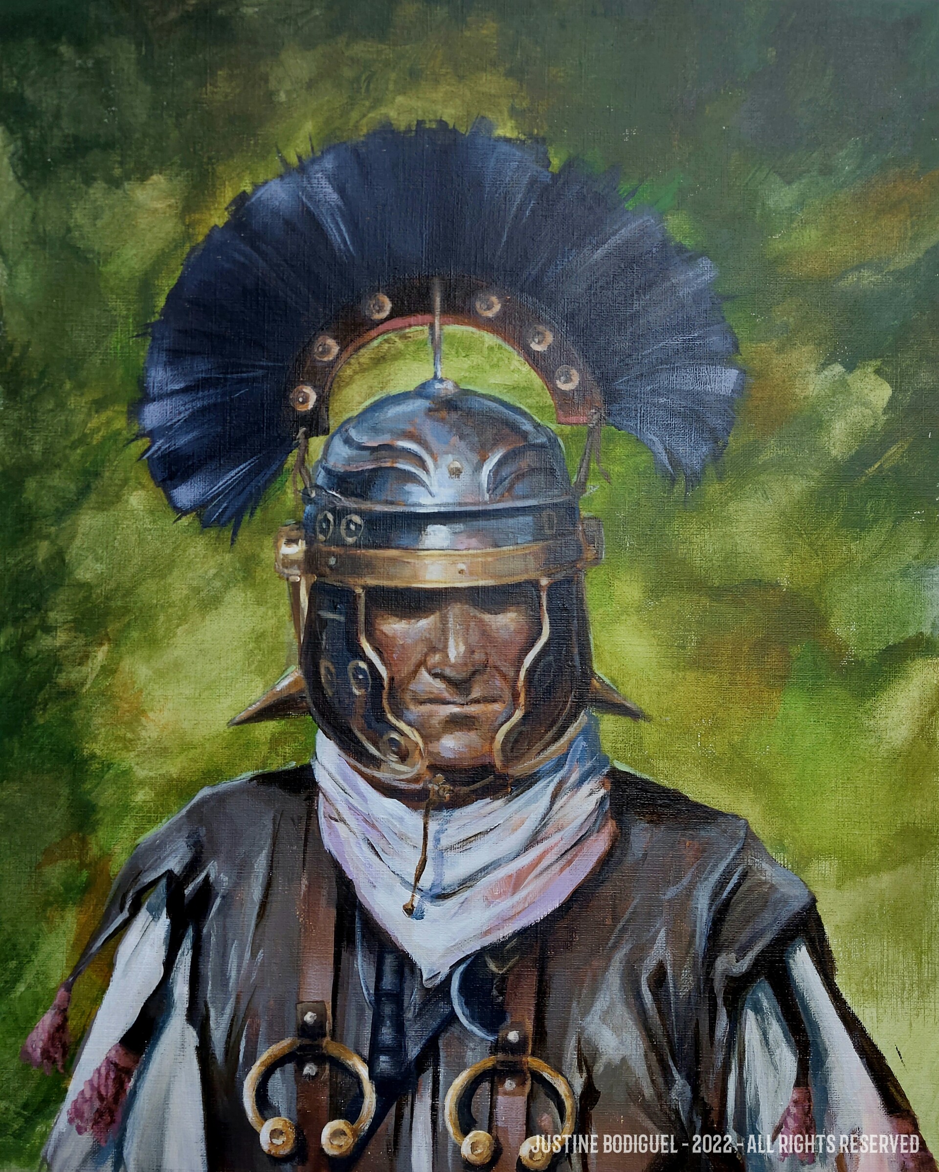 ArtStation - Centurion portrait