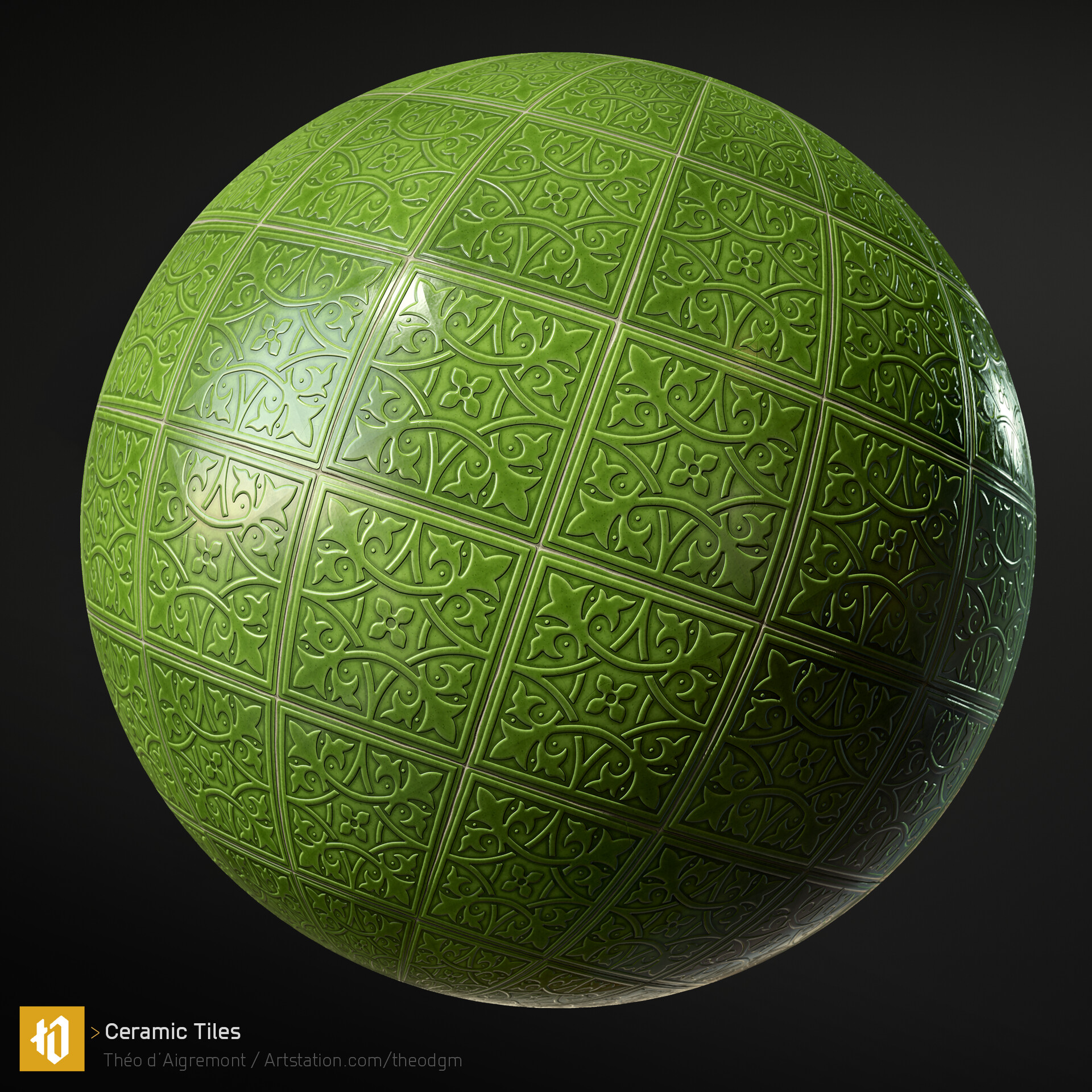 ArtStation - Ceramic Tiles | Substance designer