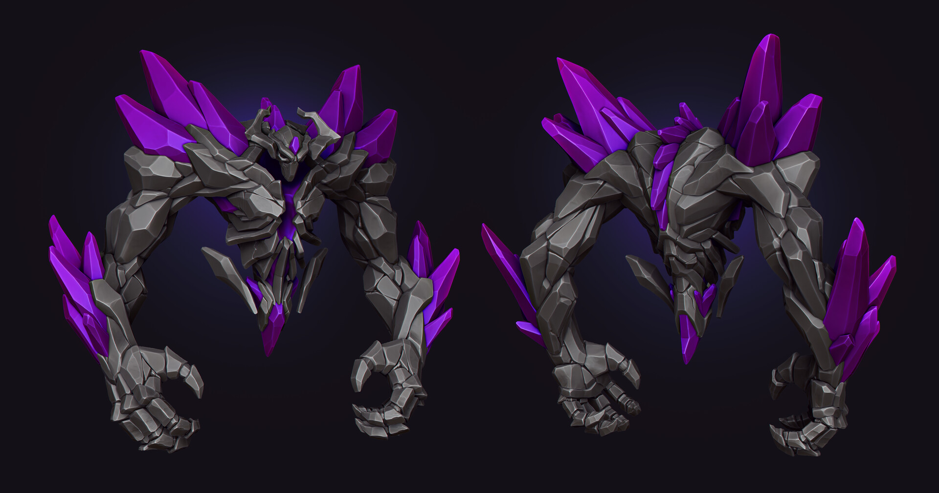 ArtStation - Rock Golem - Boss