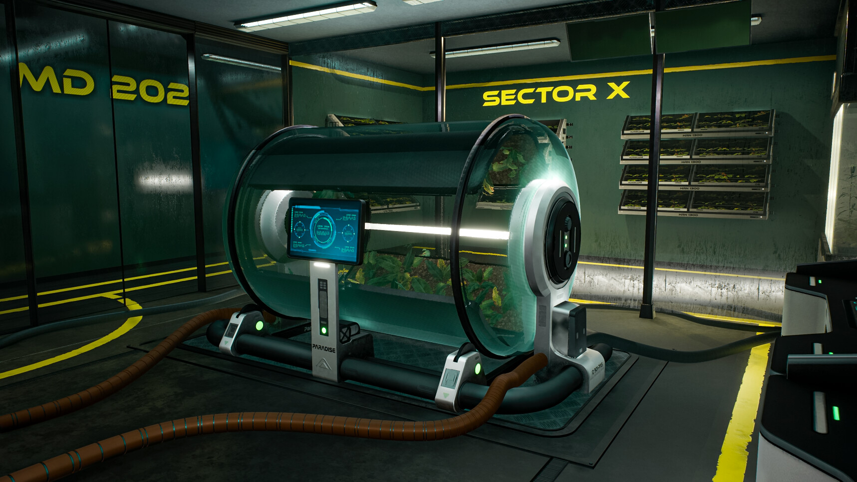 ArtStation - Sci-Fi environment lab