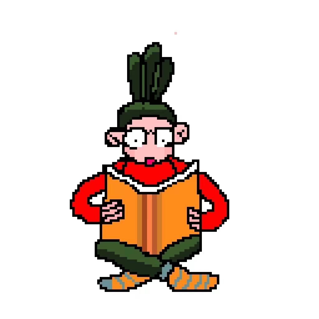 ArtStation - pixel_girl reading