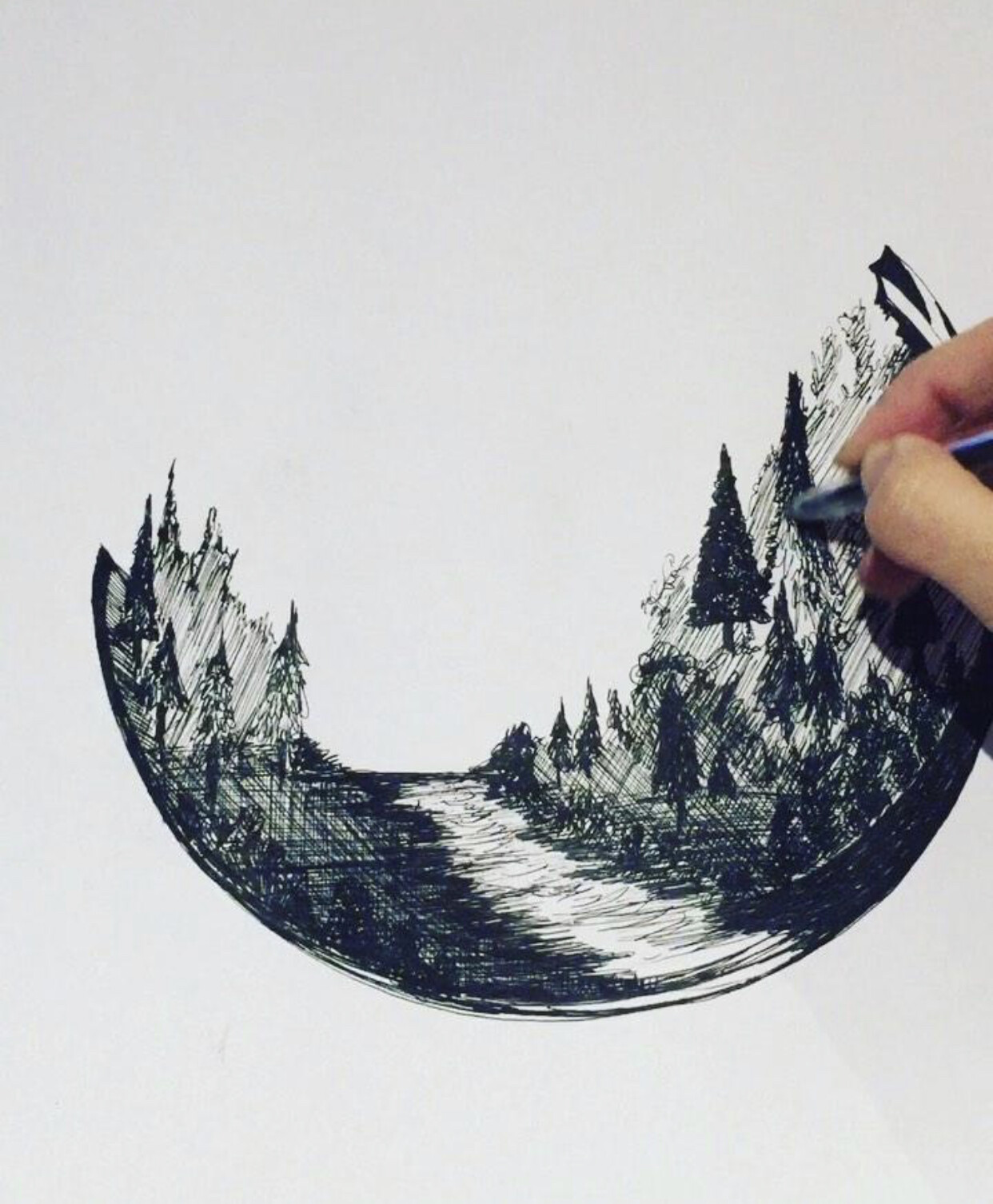 ArtStation - Hand Sketch from Imagination