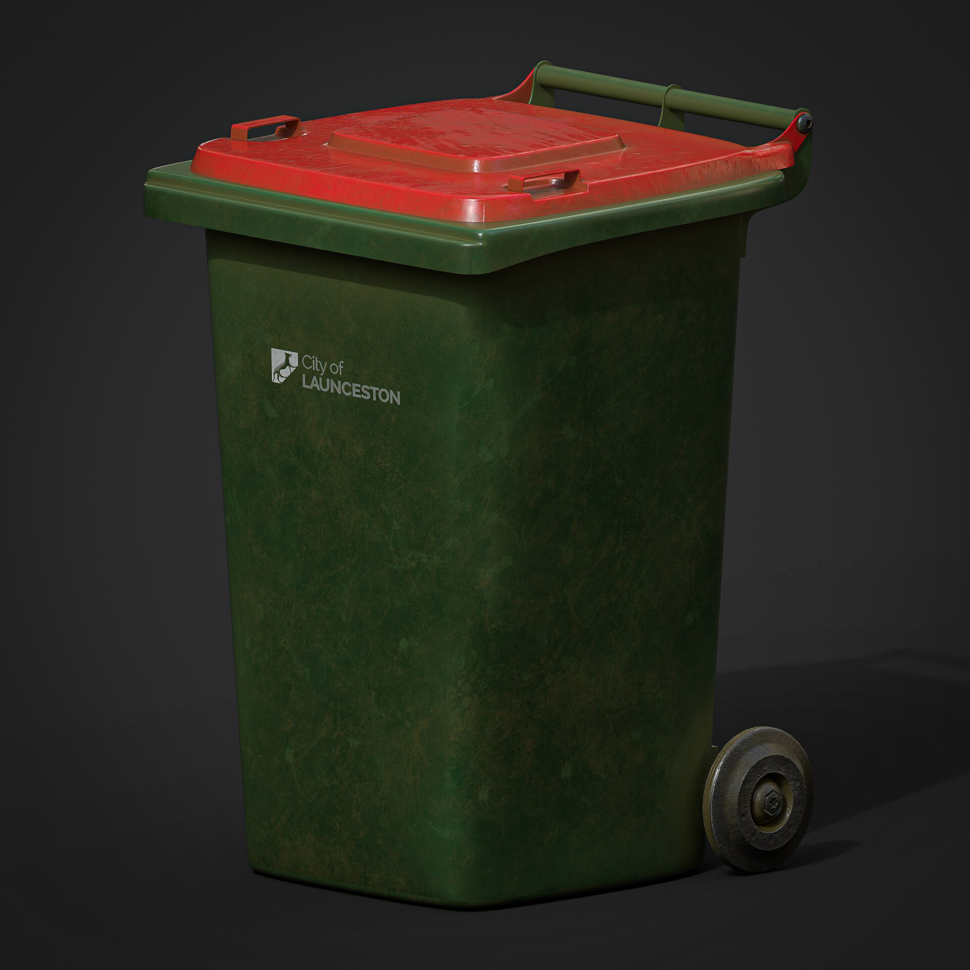 ArtStation - Australian garbage bin