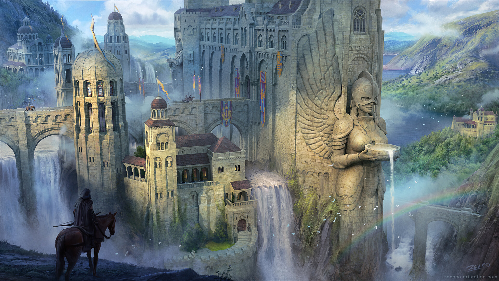 ArtStation - Angel citadel