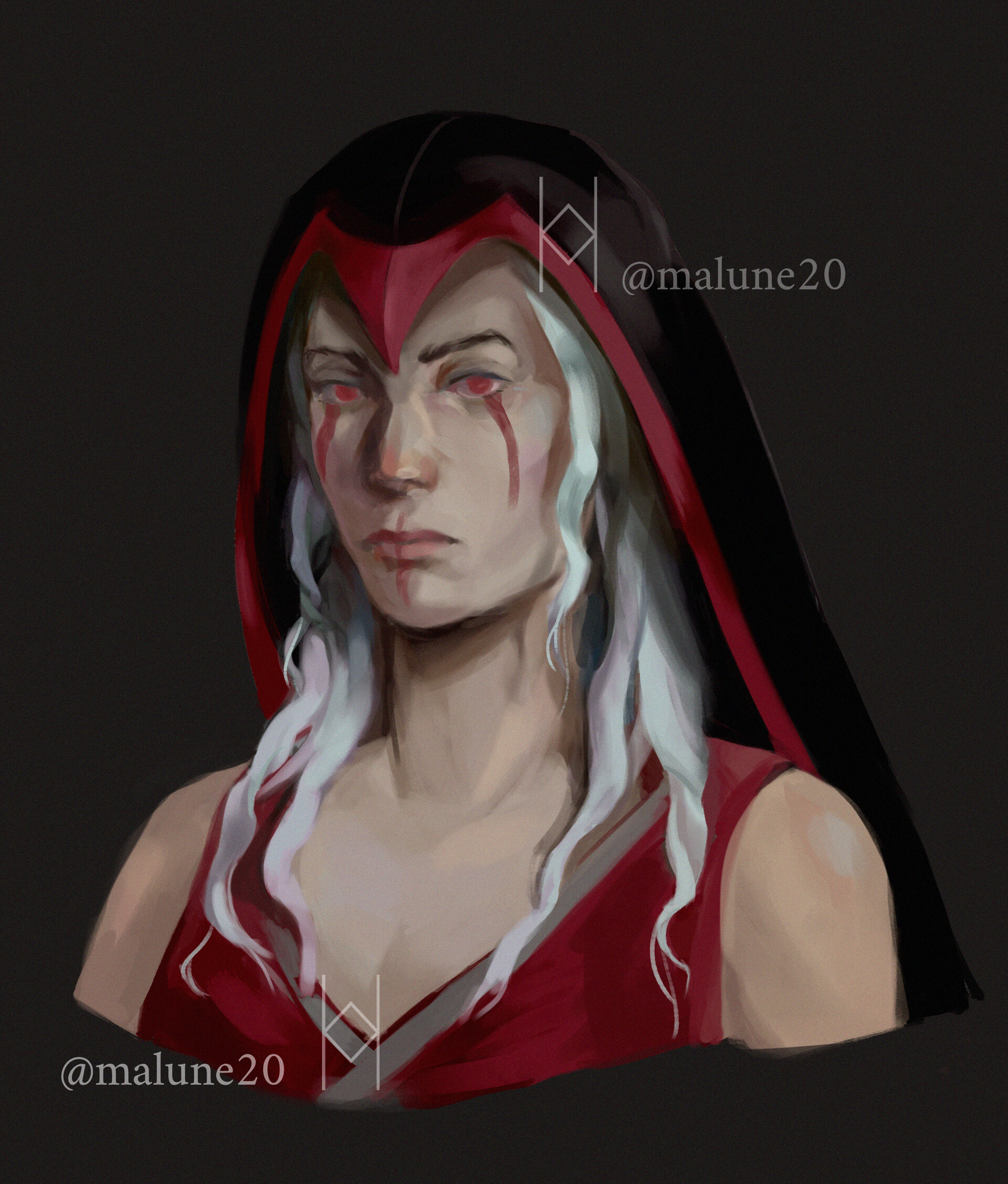 ArtStation - Hemomancer Ryvel (Commission)