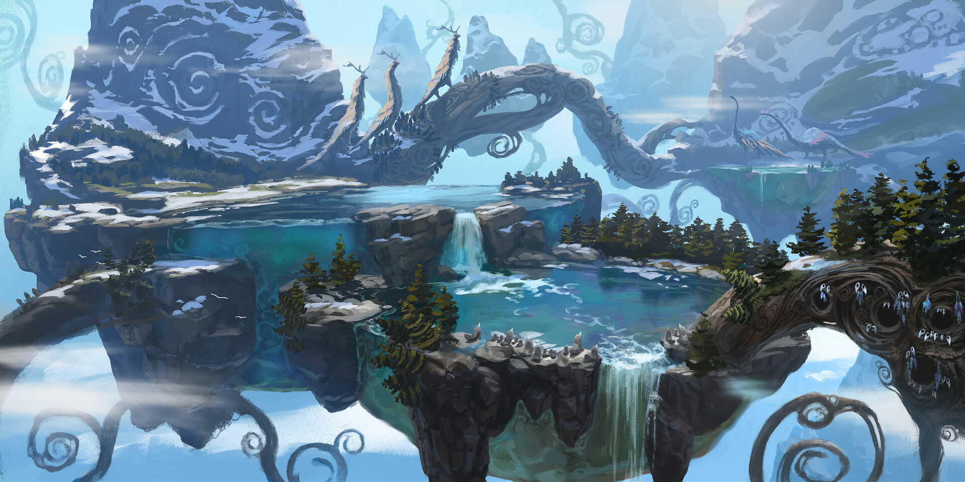 ArtStation - Legends Of Runeterra - Nakotak Caves