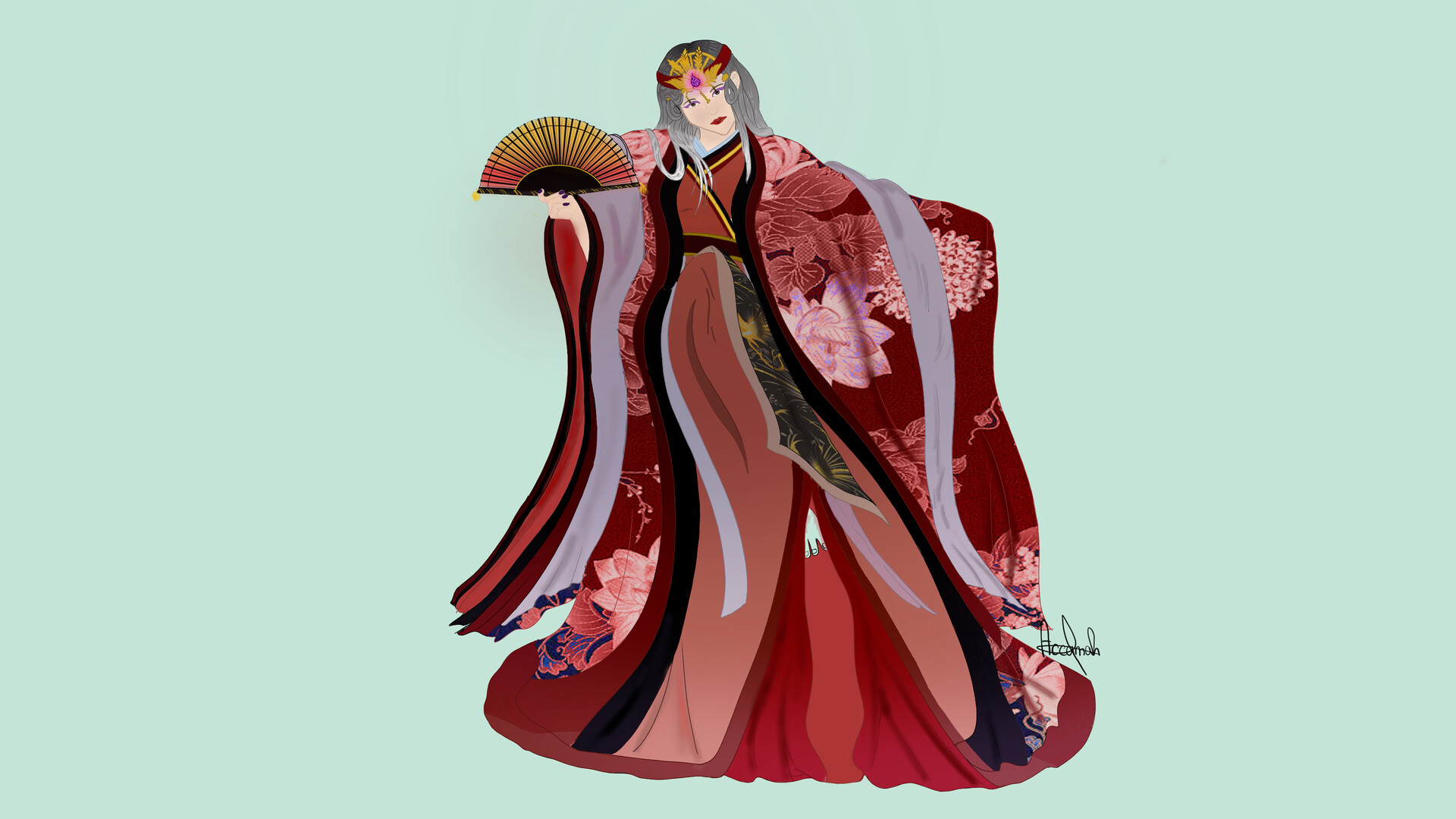 ArtStation - Character design - Reine Himiko (Pimiko)