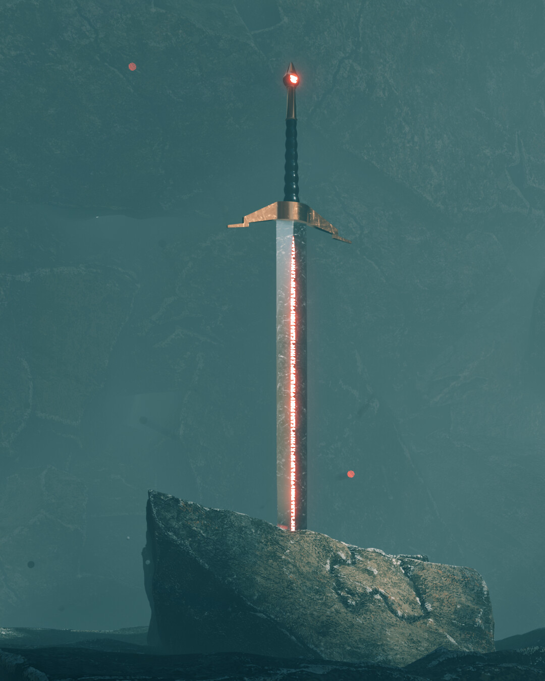 ArtStation - Magic Sword Scene