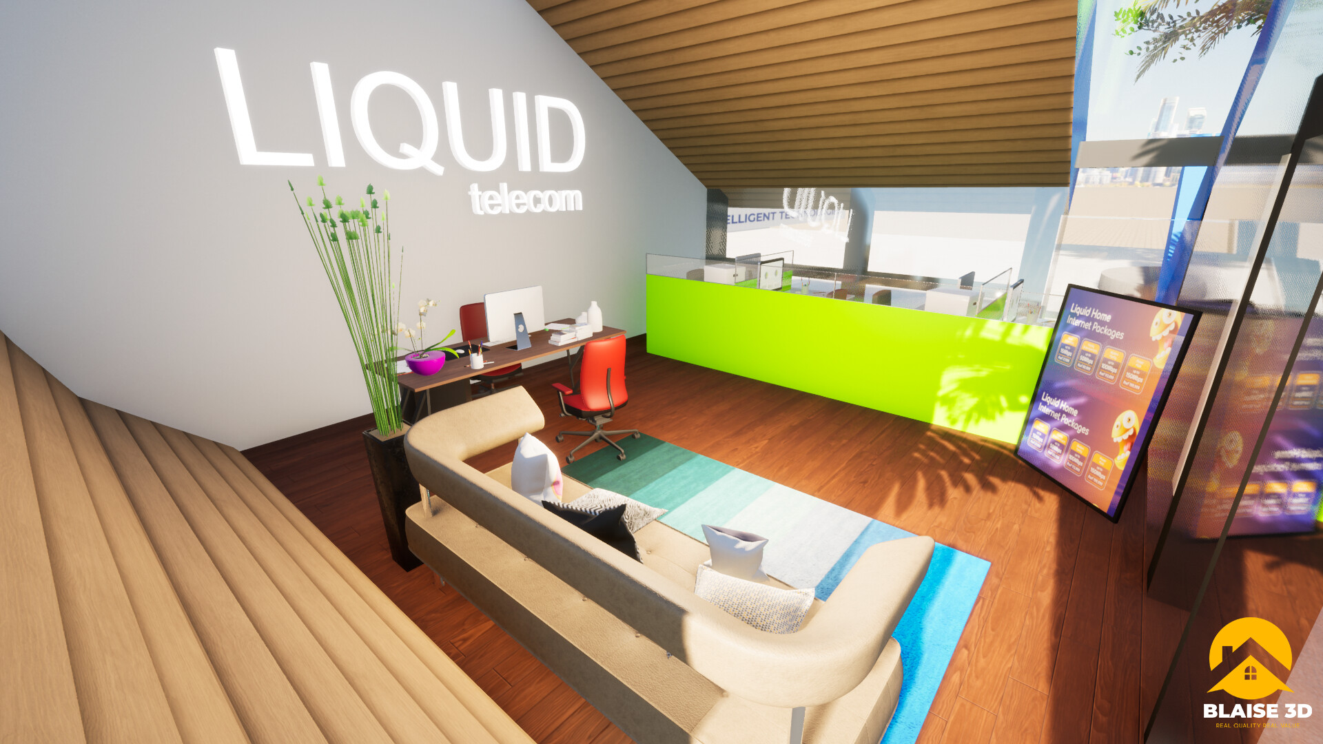 Blaise Design - Redesign Liquid Telecom Rwanda