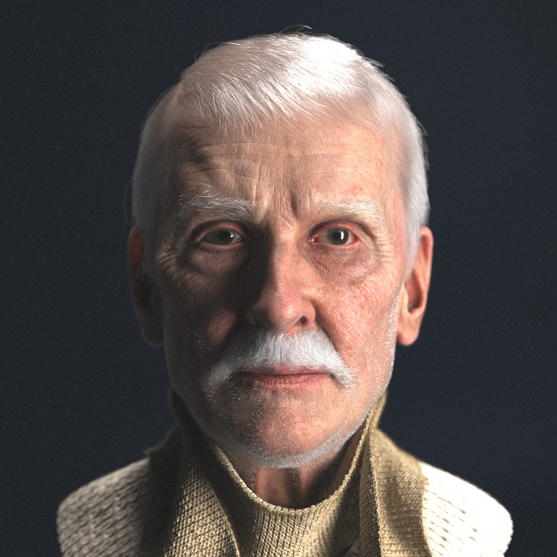 ArtStation - Sculpting a 3D Male Portrait with Zbrush and Maya