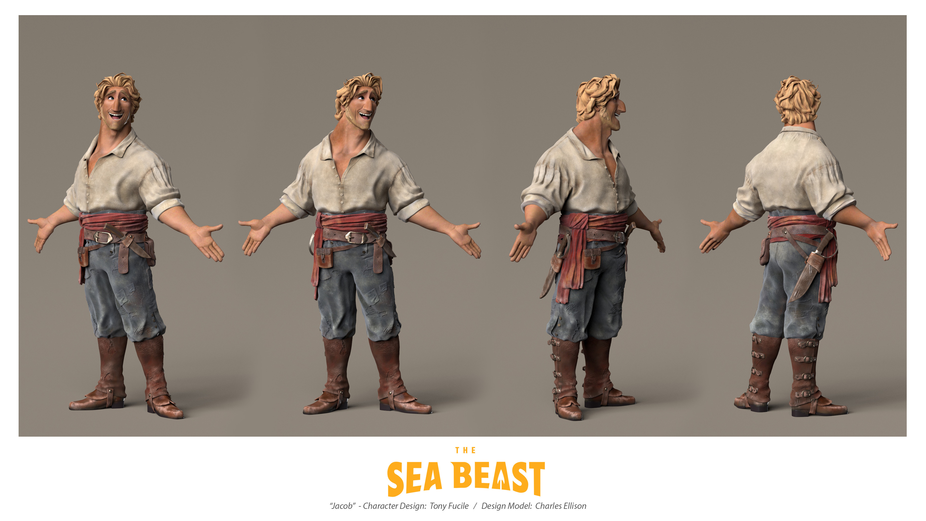 Charles Ellison - Jacob - Netflix Animation's "The Sea Beast"